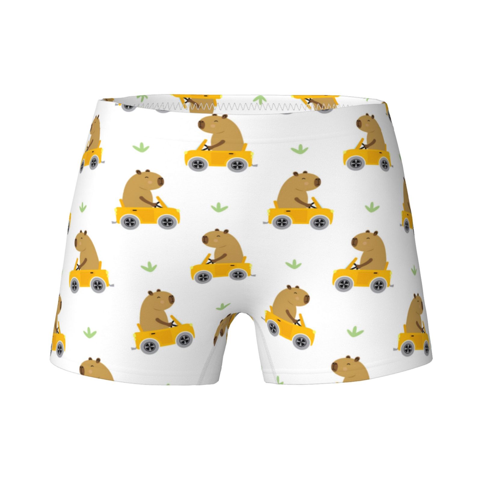 Teen Girls Underwear - Car Capybaras Soft Cotton Boxer Briefs Panties ...