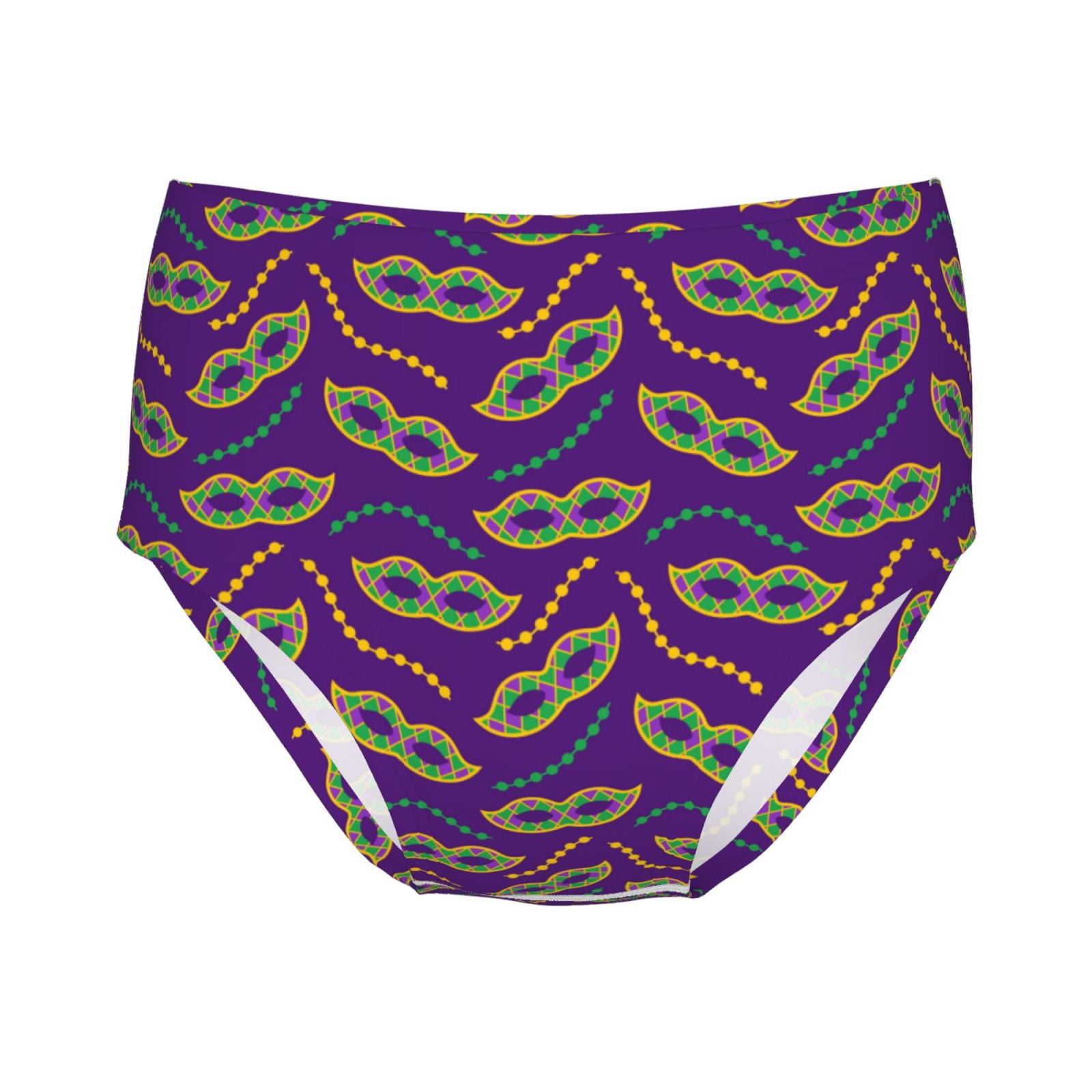 Teen Girls Underwear - Carnival Masks and Beads Soft Cotton Briefs ...