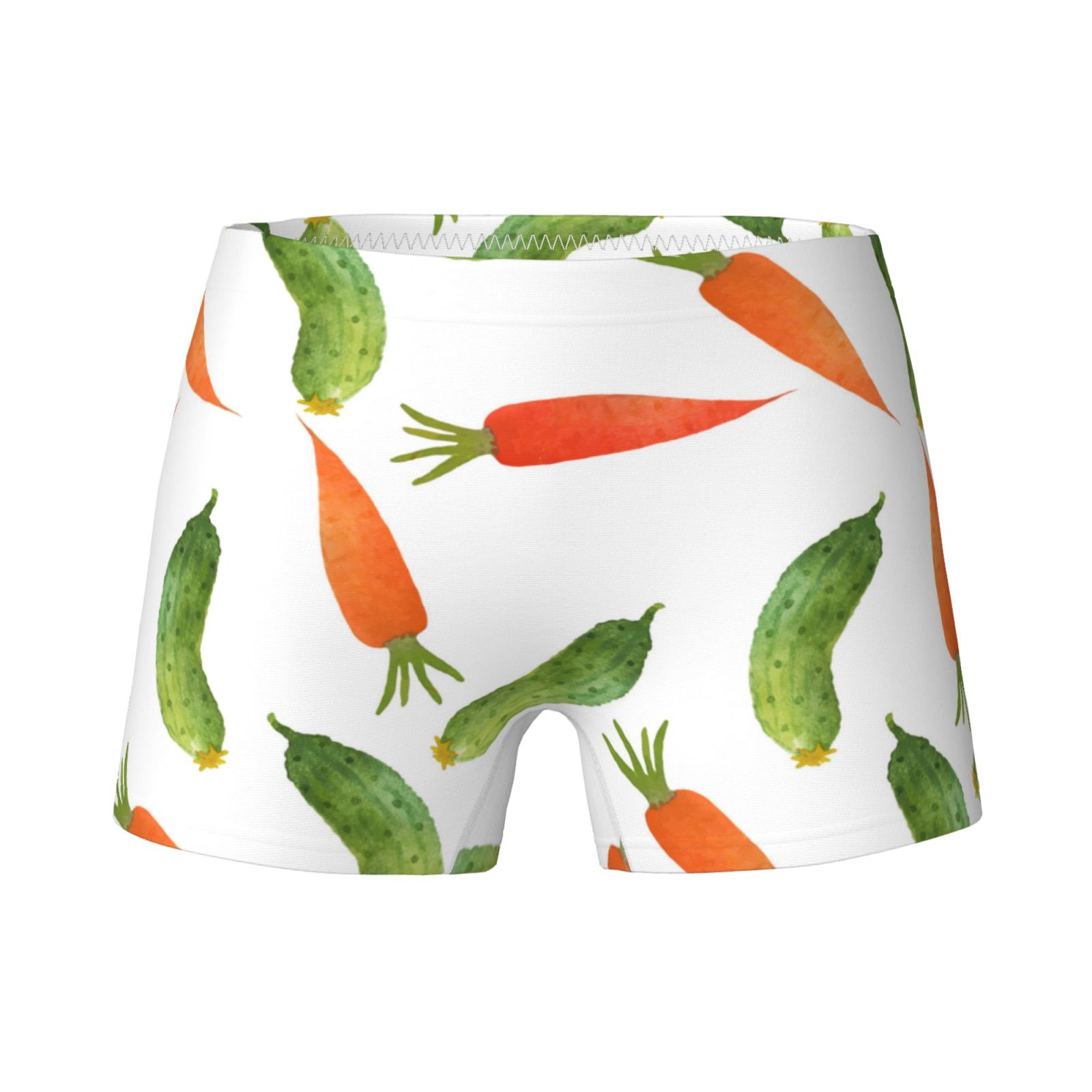 Teen Girls Underwear - Carrot cucumber Soft Cotton Boxer Briefs Panties ...