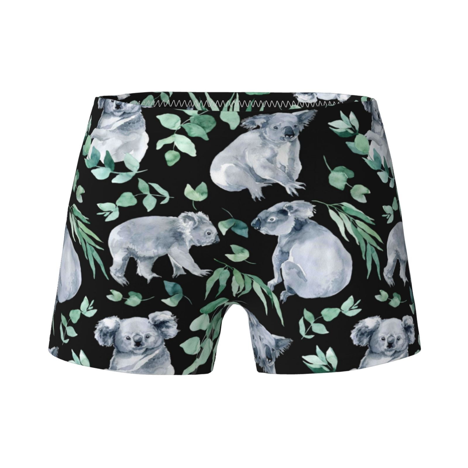 Teen Girls Underwear - Cartoon Koala Bear Soft Cotton Boxer Briefs ...