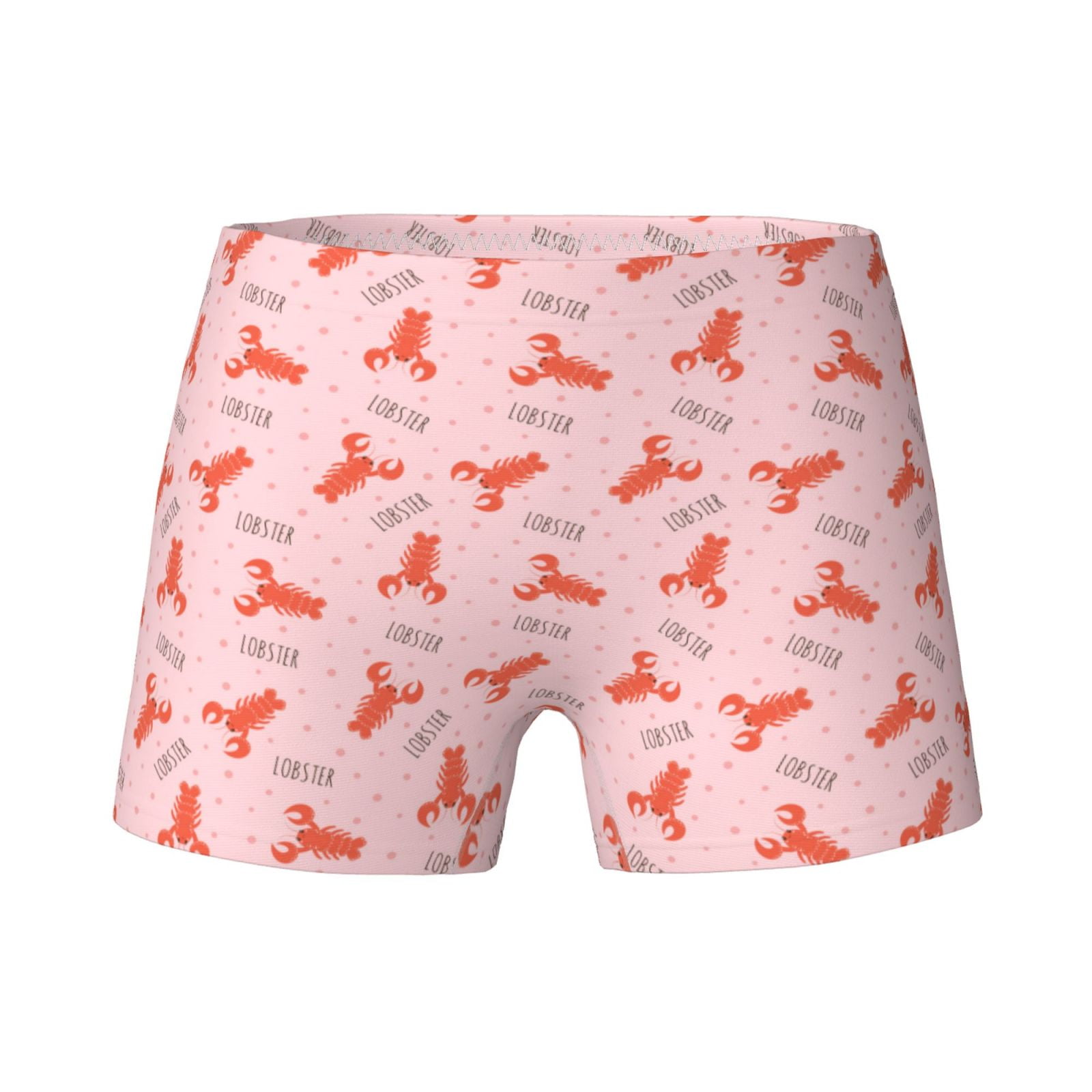 Teen Girls Underwear - Cartoon Lobsters cute Soft Cotton Boxer Briefs ...