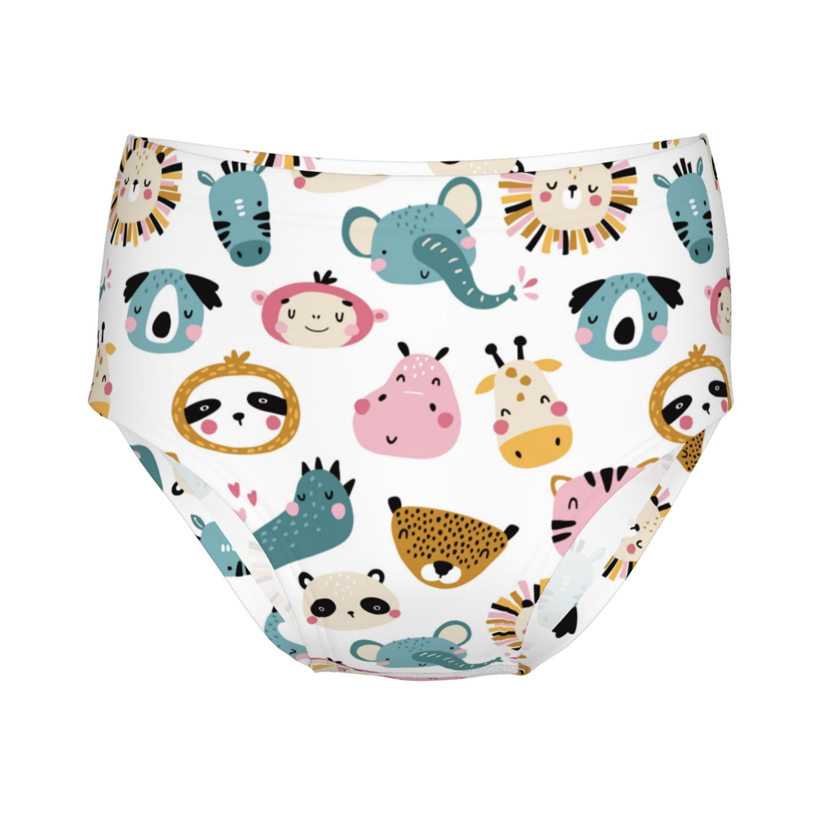 Teen Girls Underwear - Cartoon animals A Soft Cotton Briefs Panties for ...
