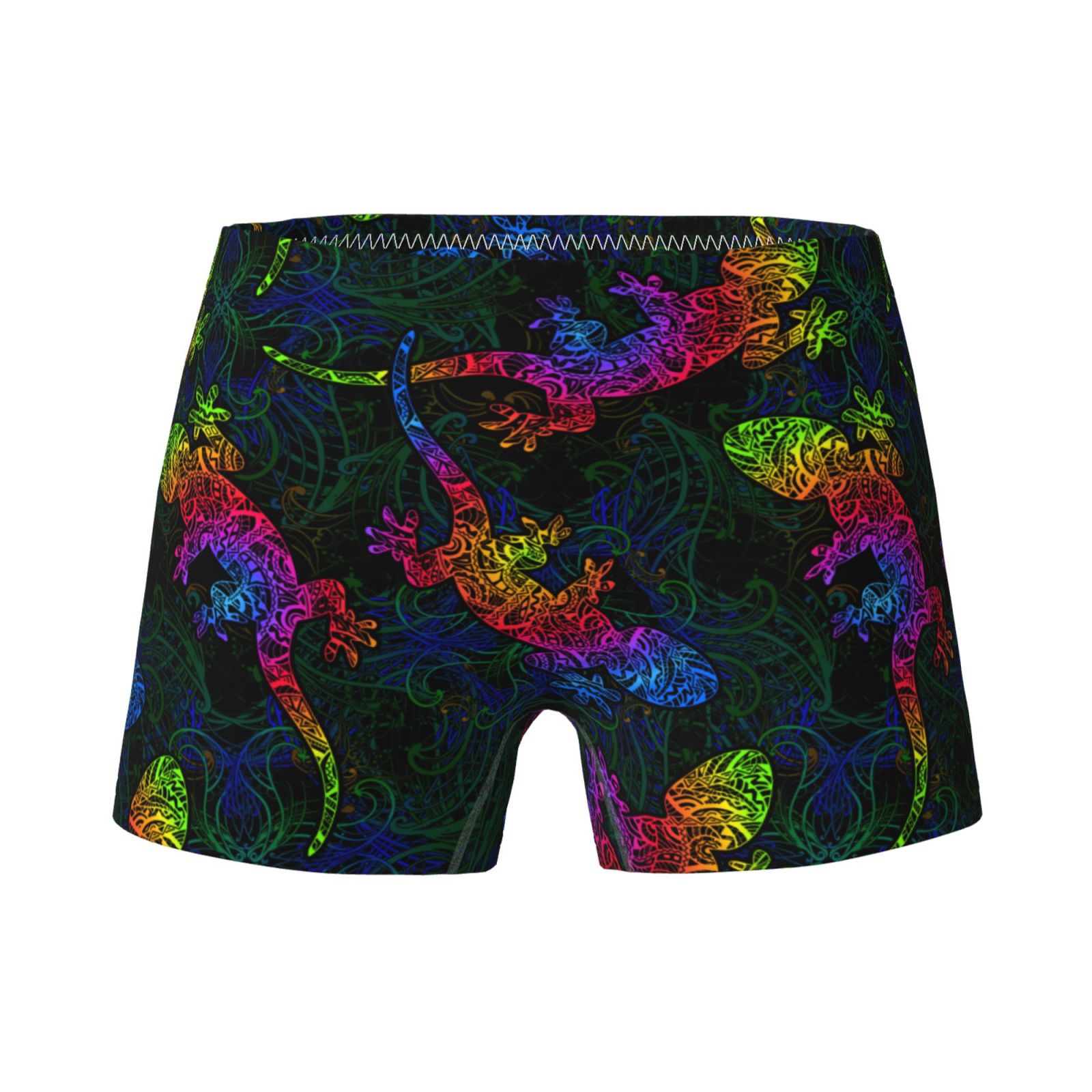 Teen Girls Underwear - Colorful Cute Lizard Gecko Soft Cotton Boxer ...