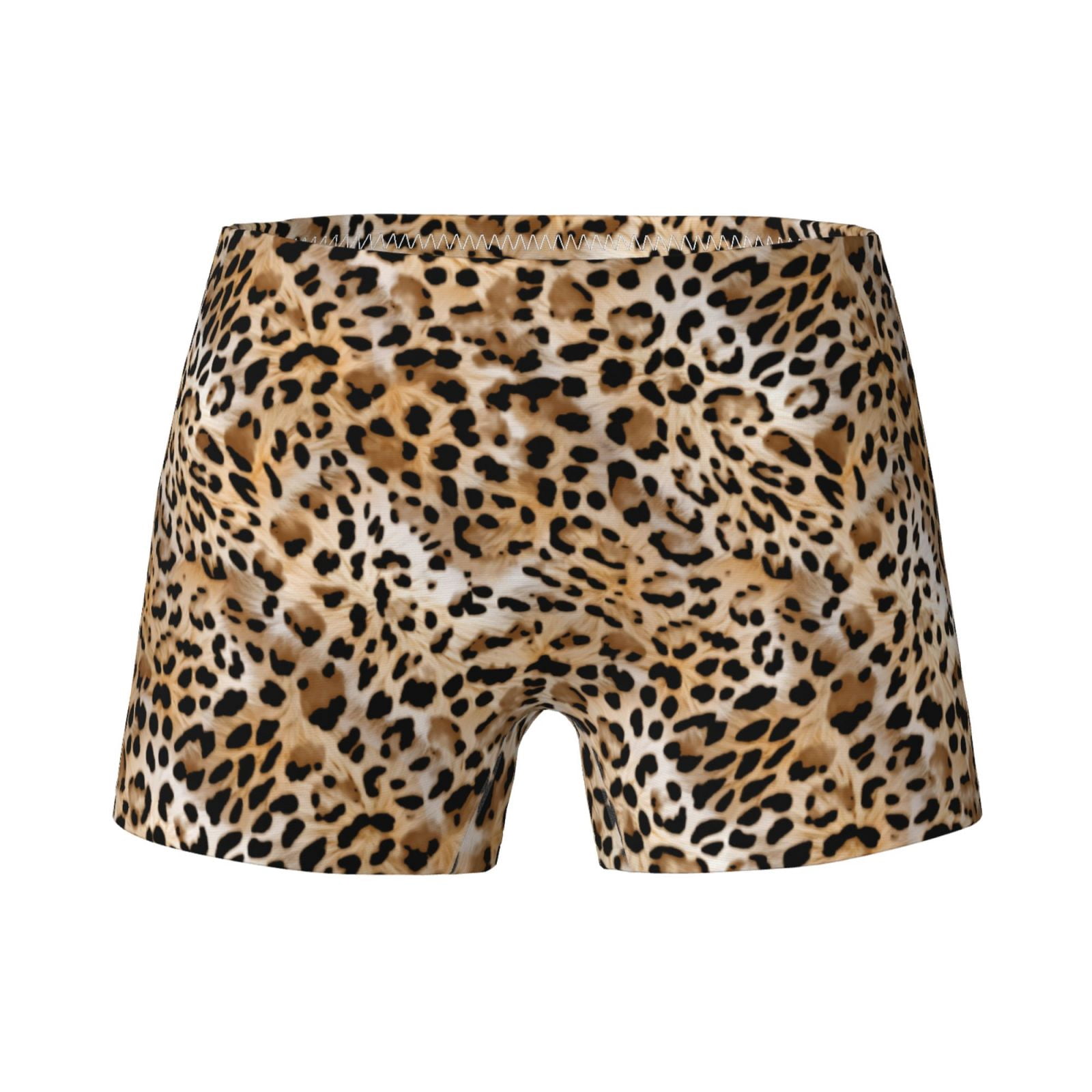 Teen Girls Underwear - Colorful leopard print cool Soft Cotton Boxer ...