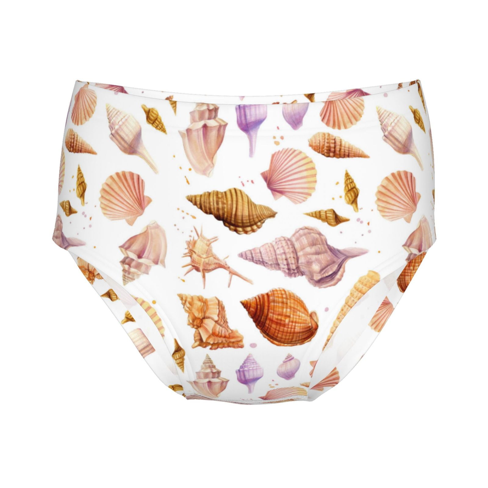 Teen Girls Underwear - Conch Shell No.J912 Soft Cotton Briefs Panties ...