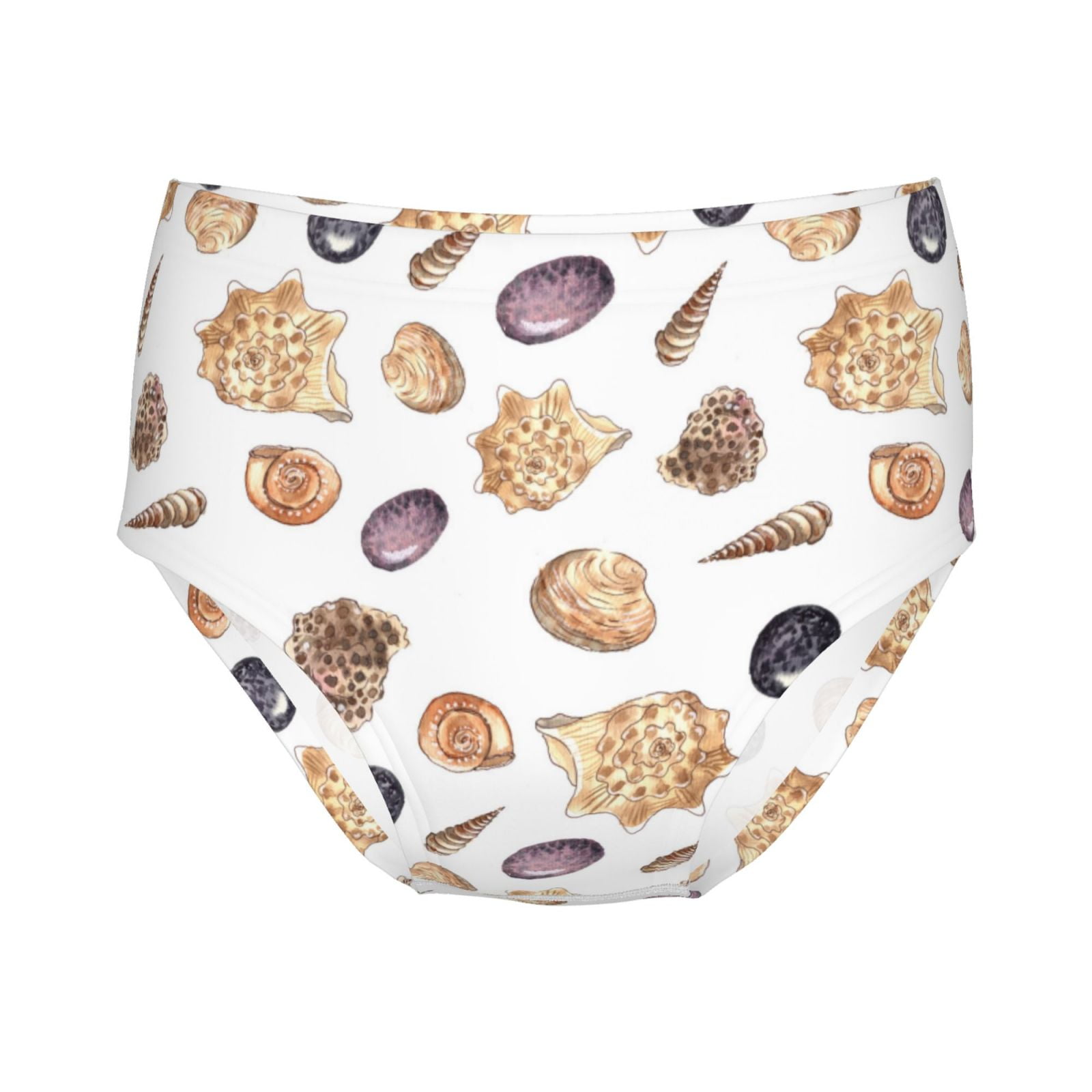 Teen Girls Underwear - Conch Shell No.J929 Soft Cotton Briefs Panties ...