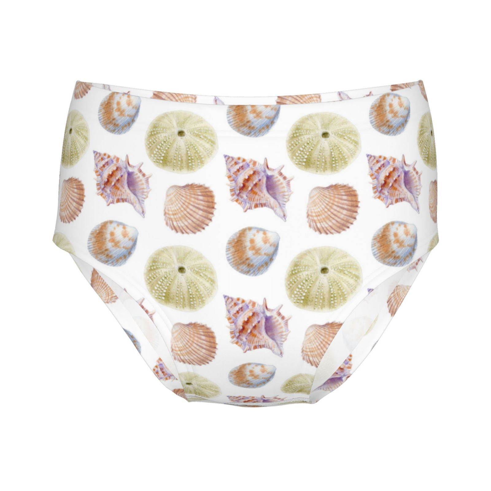 Teen Girls Underwear - Conch Shell No.J95 Soft Cotton Briefs Panties ...