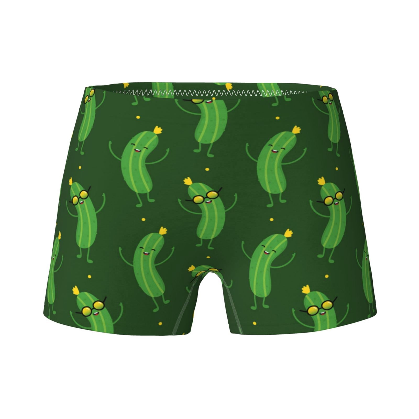 Teen Girls Underwear - Cucumber Pattern cute Soft Cotton Boxer Briefs ...