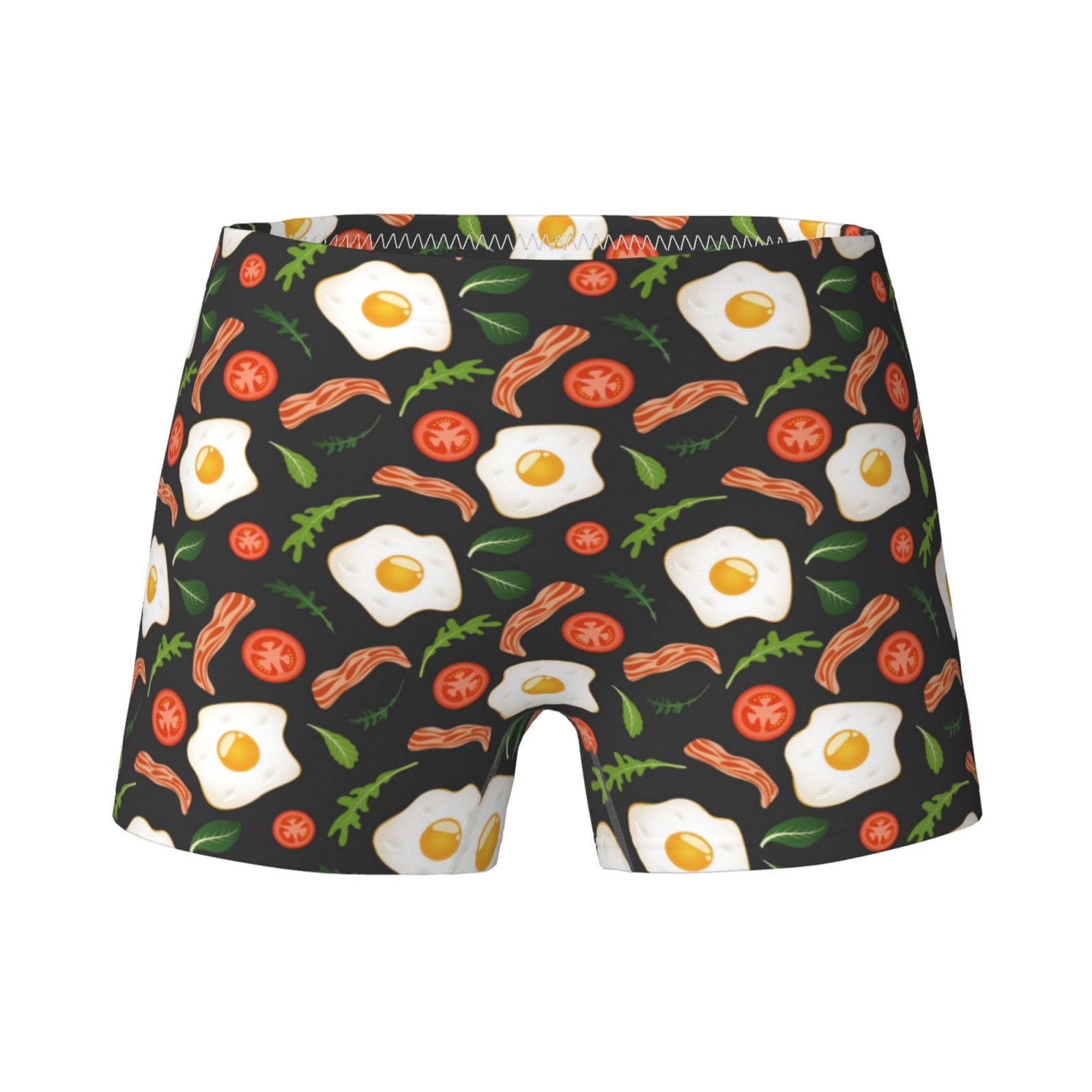 Teen Girls Underwear - Cute Fried Egg Vegetable Soft Cotton Boxer ...