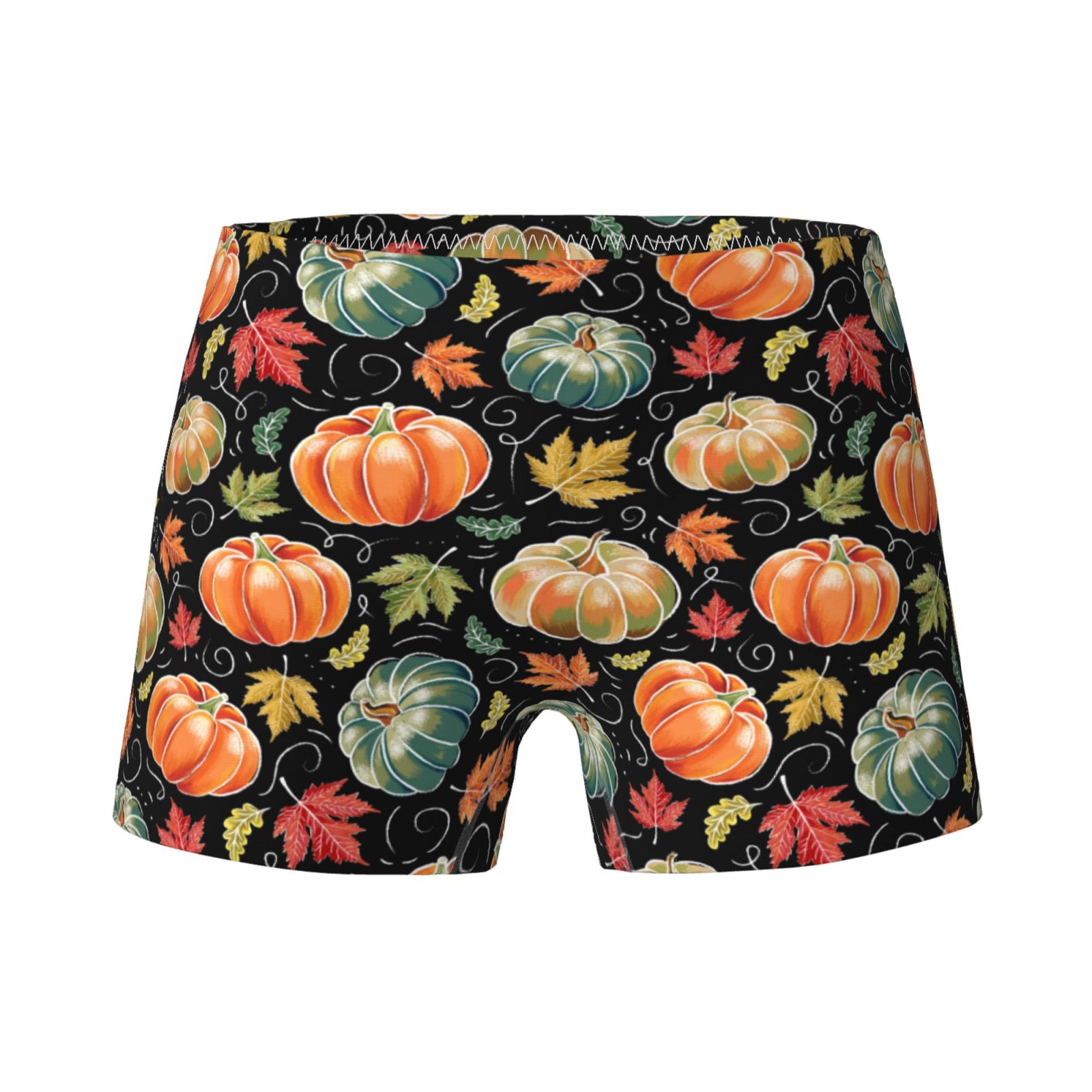 Teen Girls Underwear - Daisy maple leaf Soft Cotton Boxer Briefs ...
