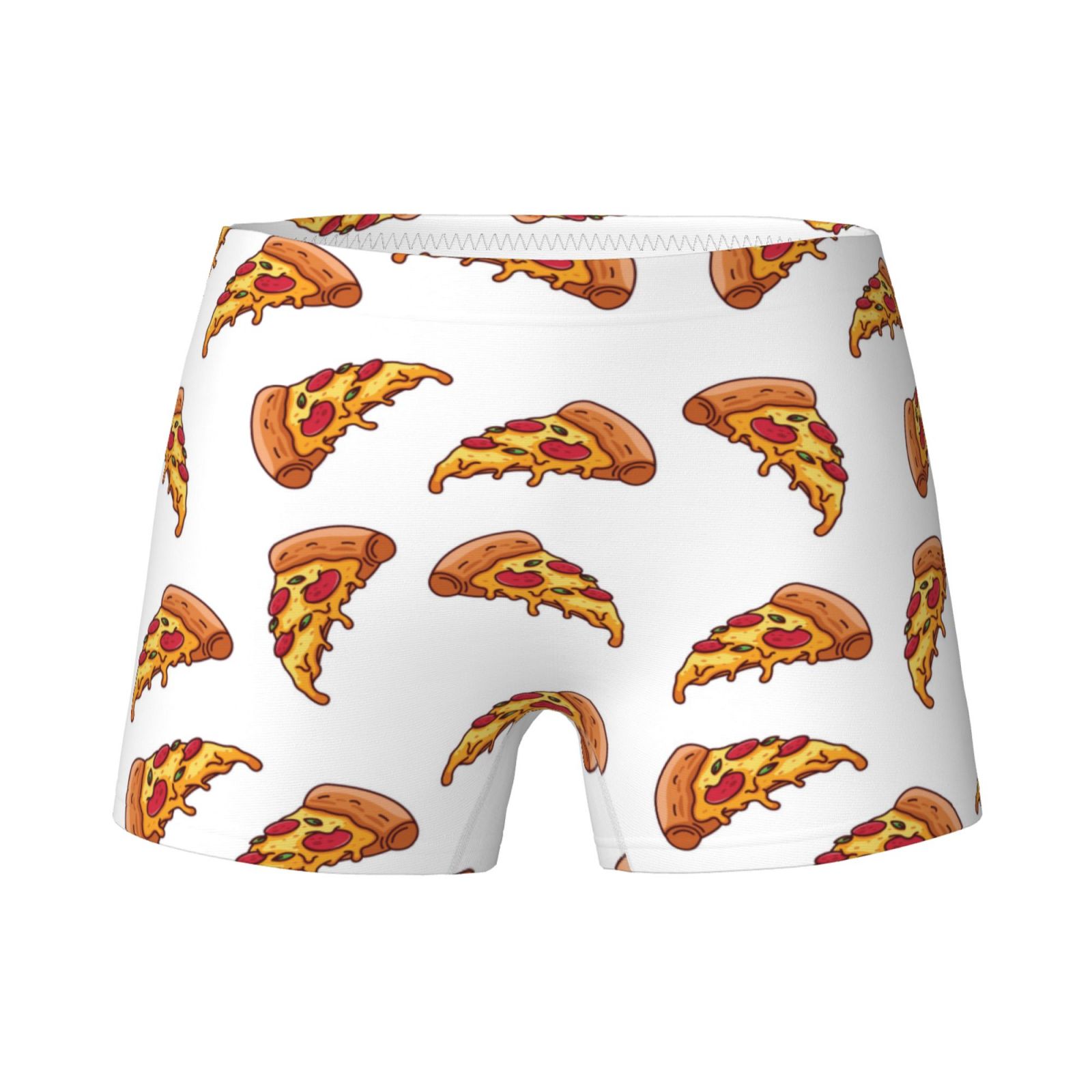 Teen Girls Underwear - Delicious Pizza Soft Cotton Boxer Briefs Panties ...