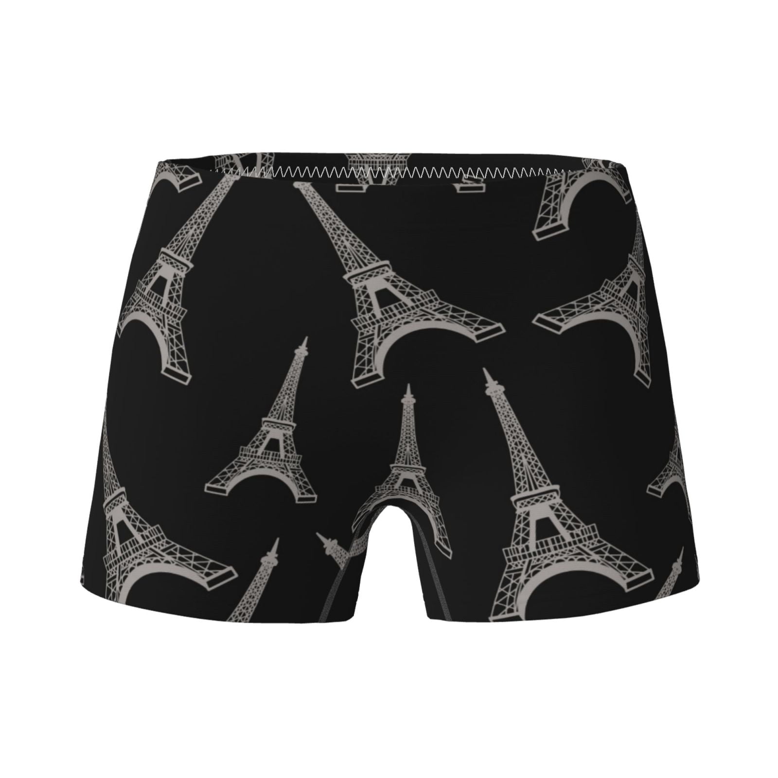 Teen Girls Underwear - Eiffel Tower Industrial Soft Cotton Boxer Briefs ...