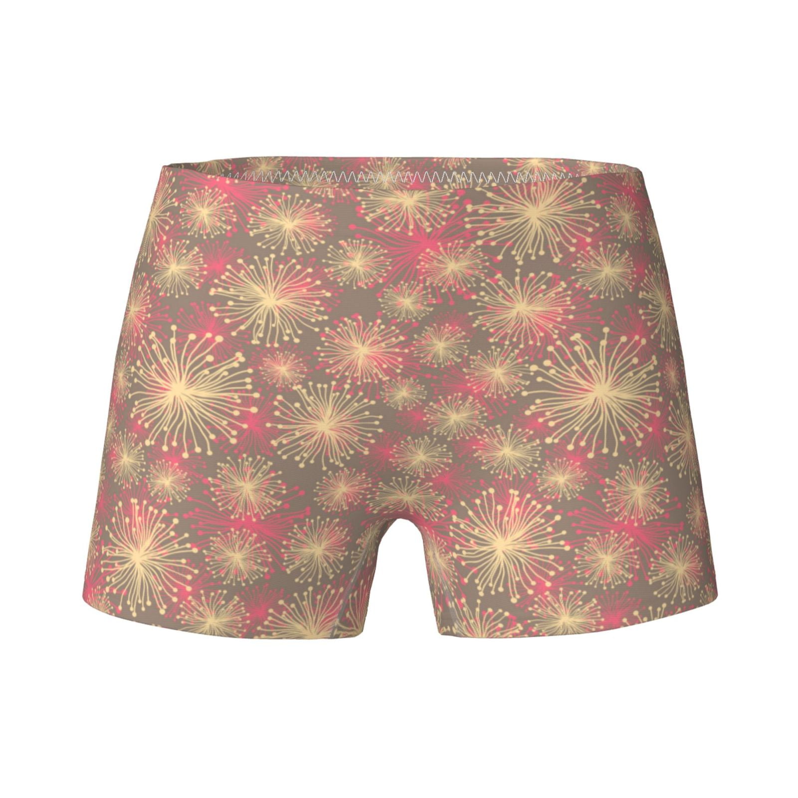 Teen Girls Underwear - Fireworks1 Soft Cotton Boxer Briefs Panties for ...