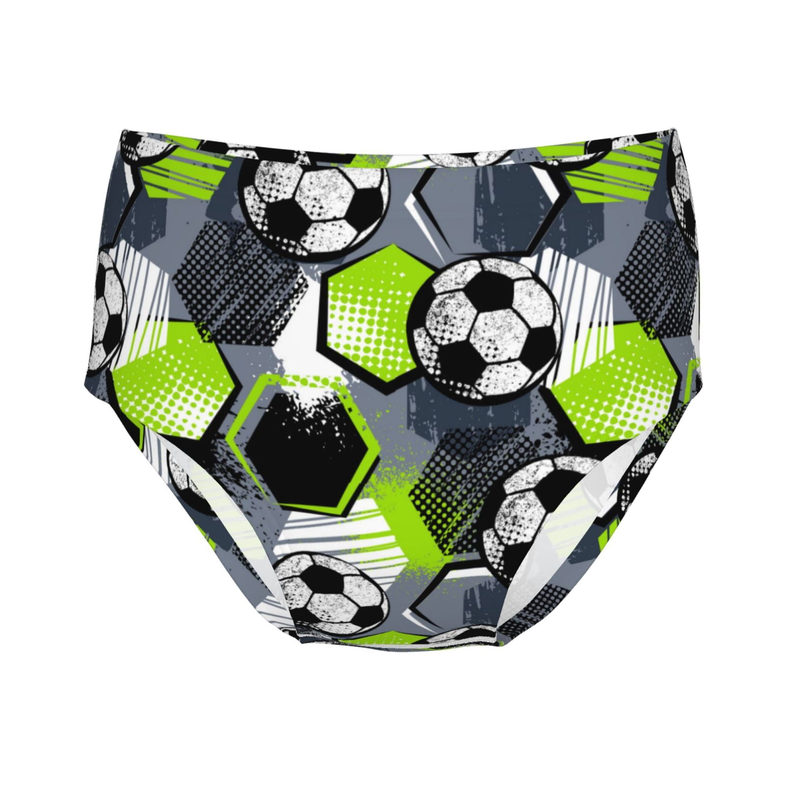 Teen Girls Underwear - Football A Soft Cotton Briefs Panties for Teens ...