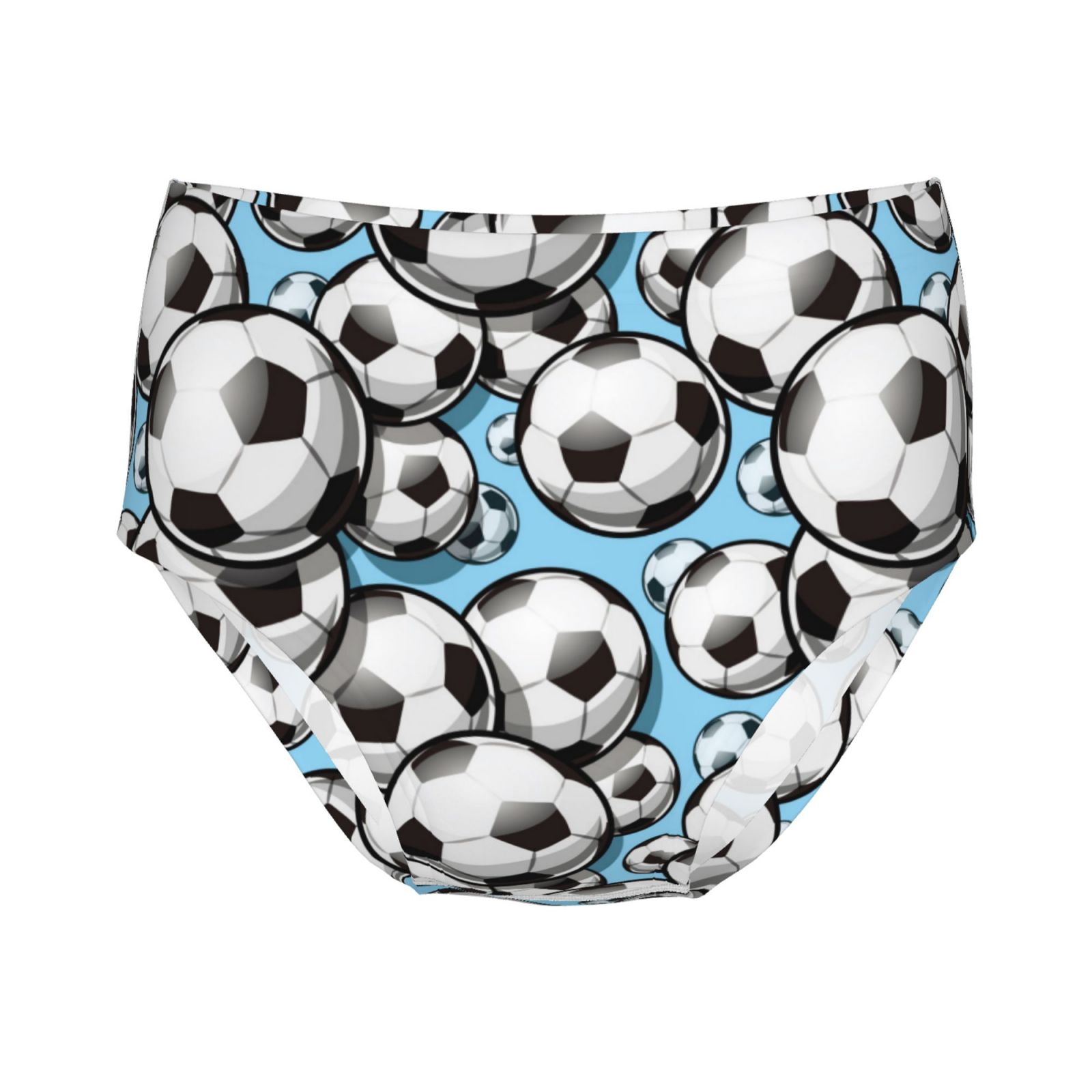 Teen Girls Underwear - Football Soccer Ball Soft Cotton Briefs Panties ...