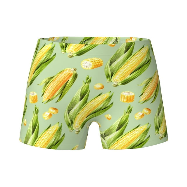 Teen Girls Underwear - Fresh Sweet Corn Soft Cotton Boxer Briefs ...