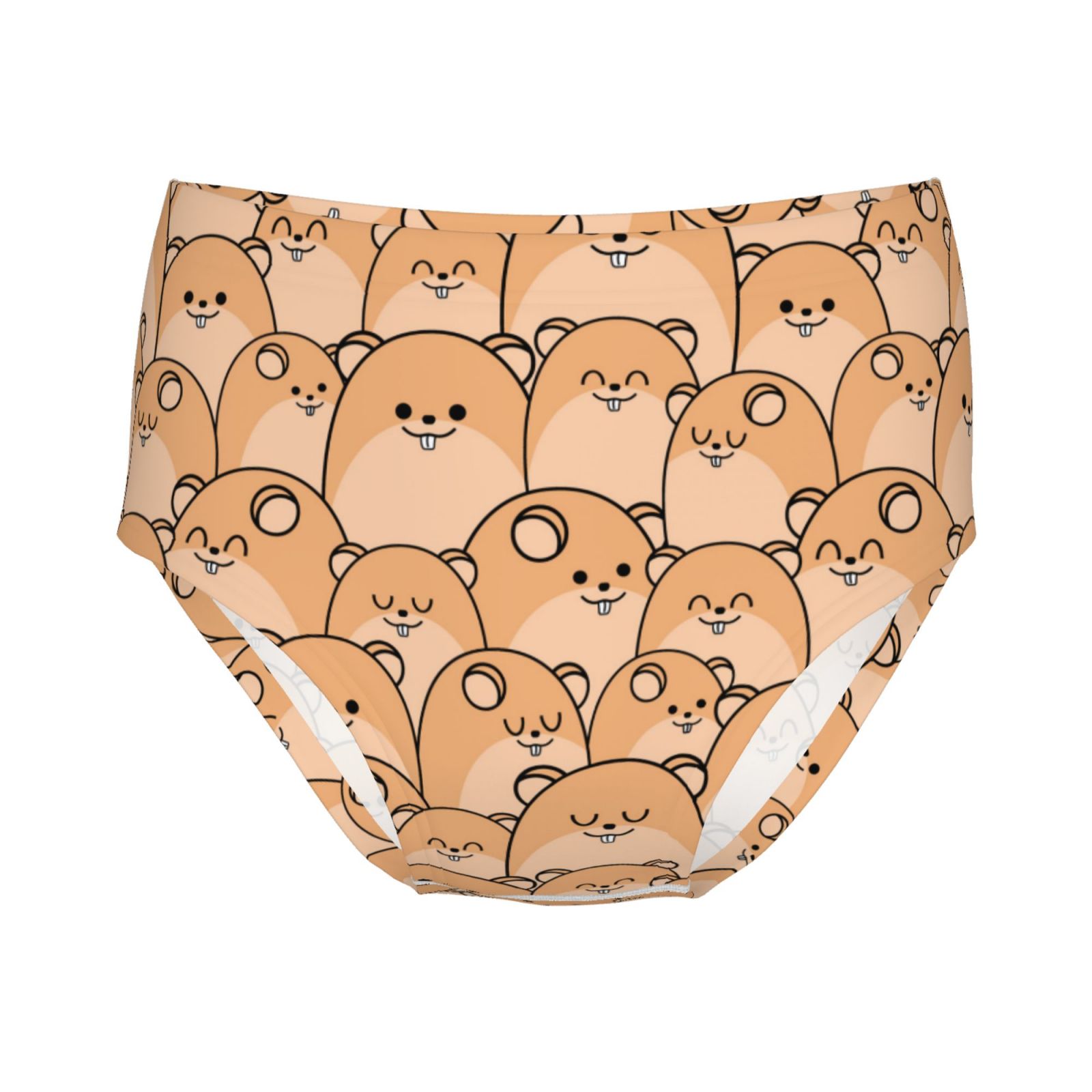 Teen Girls Underwear - Funny Cute Hamster Smiles Soft Cotton Briefs ...