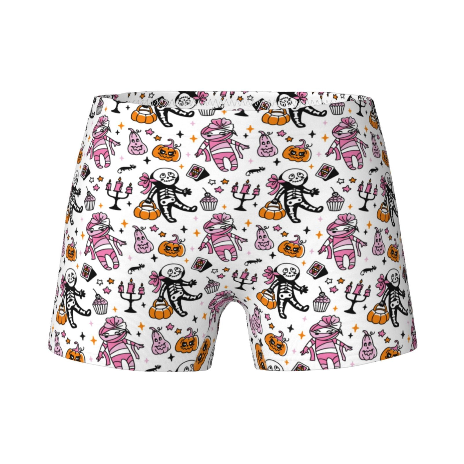 Teen Girls Underwear - Girly halloween cute Soft Cotton Boxer Briefs ...
