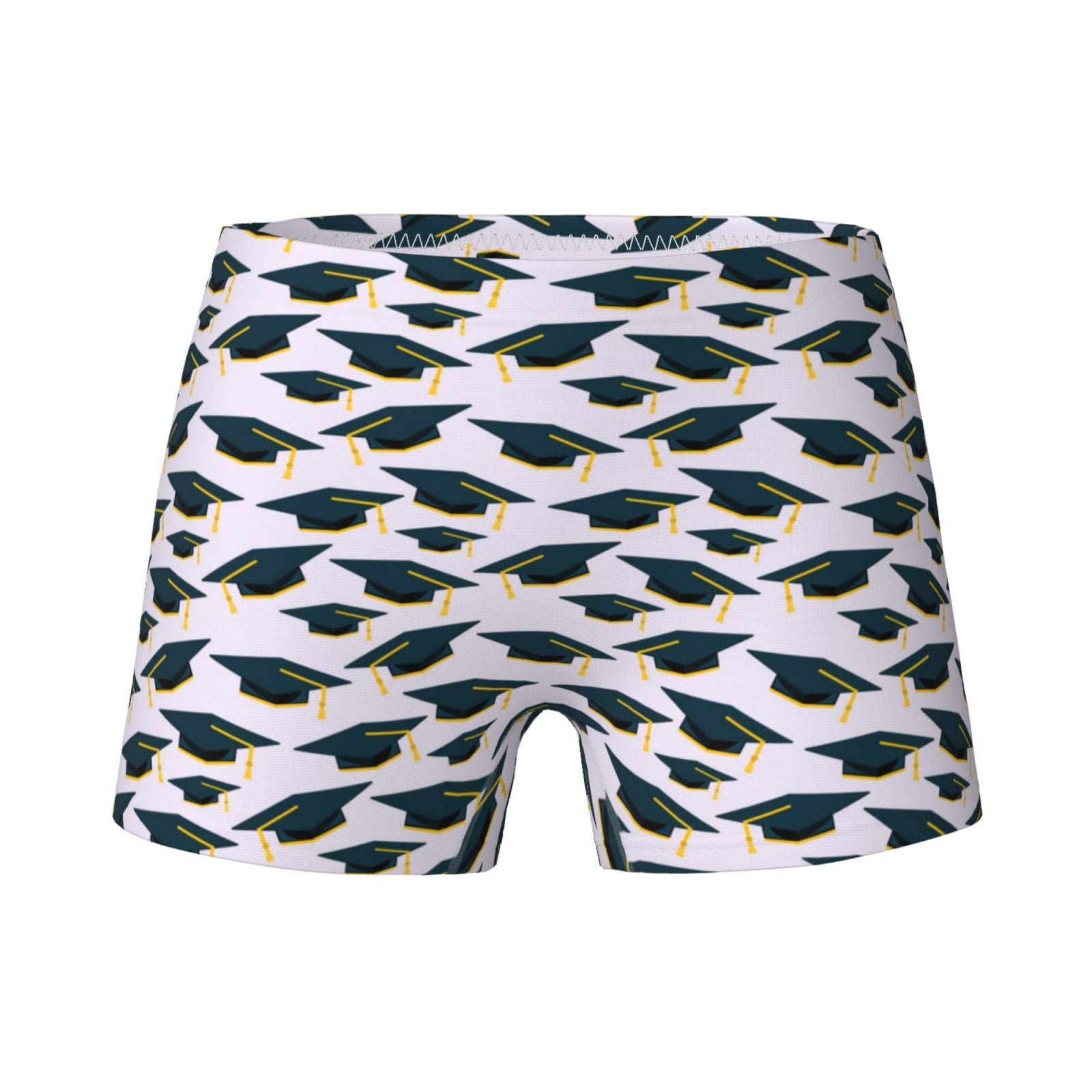 Teen Girls Underwear - Graduation Hats Soft Cotton Boxer Briefs Panties ...