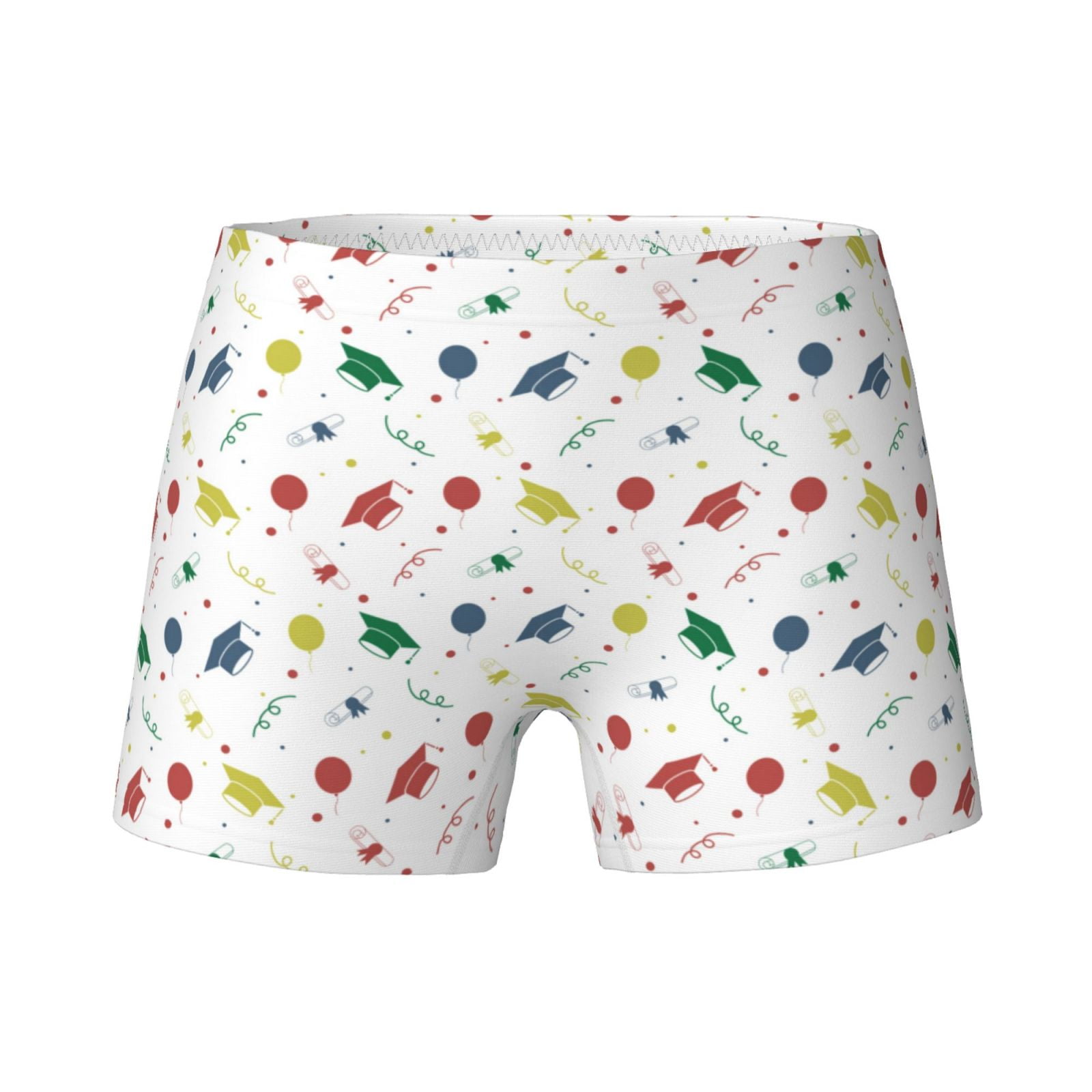 Teen Girls Underwear - Happy graduation Soft Cotton Boxer Briefs ...
