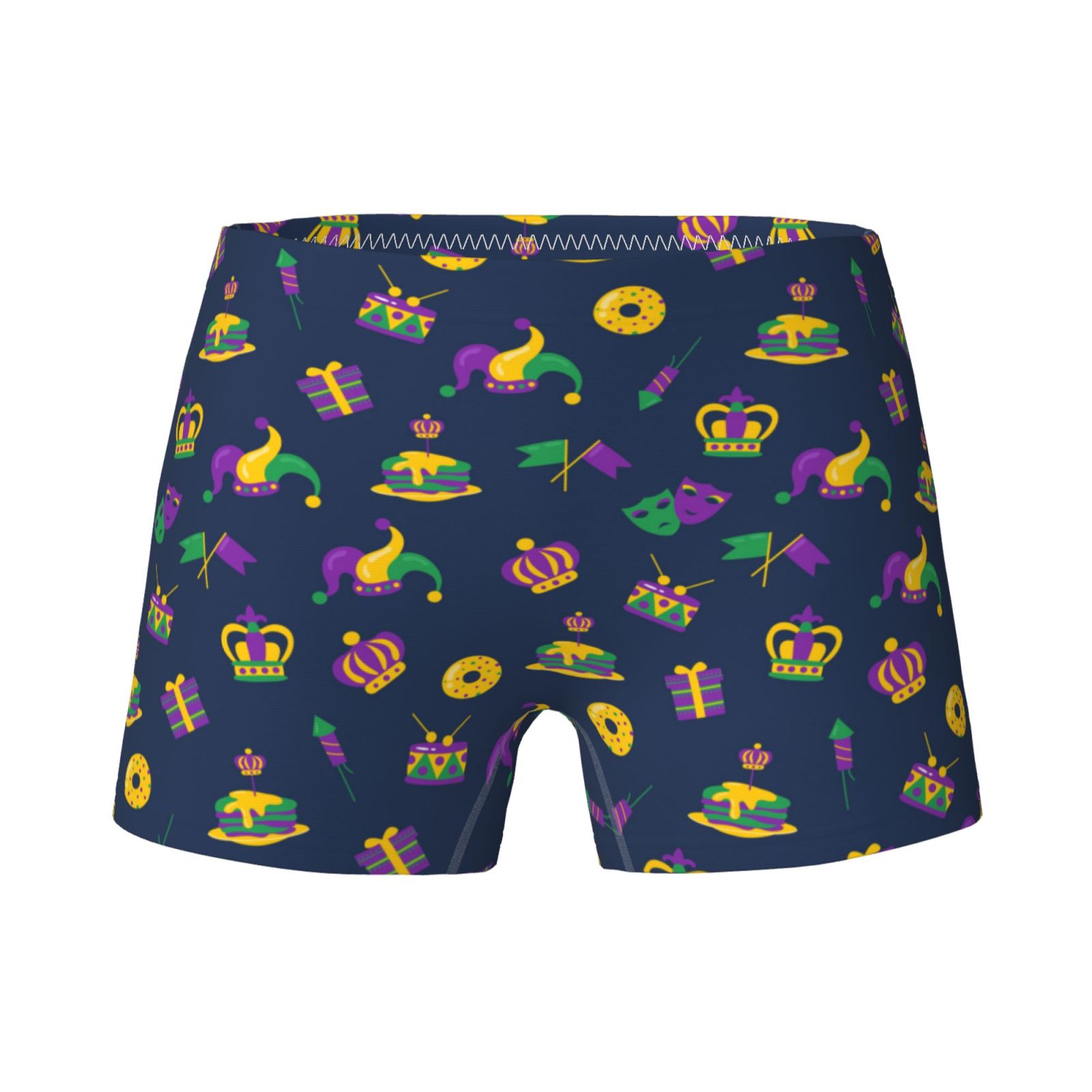 Teen Girls Underwear - Mardi Gras Carnival Soft Cotton Boxer Briefs ...