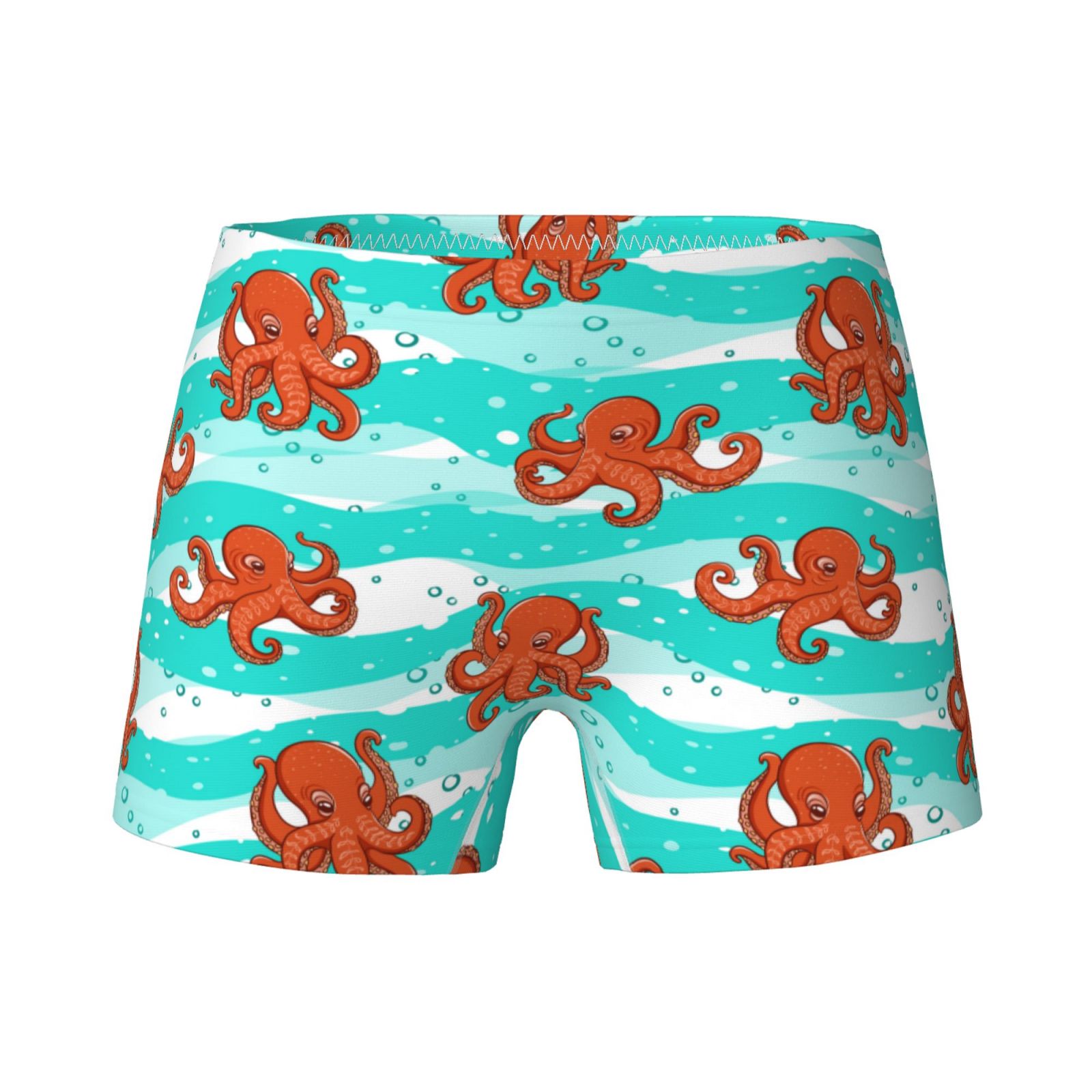 Teen Girls Underwear - Octopuses Soft Cotton Boxer Briefs Panties for ...