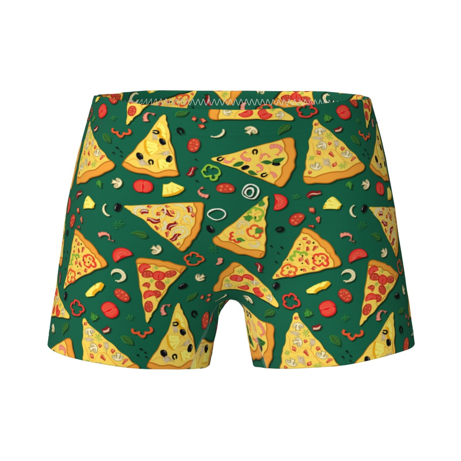 Teen Girls Underwear - Pizza Soft Cotton Boxer Briefs Panties for Teens ...