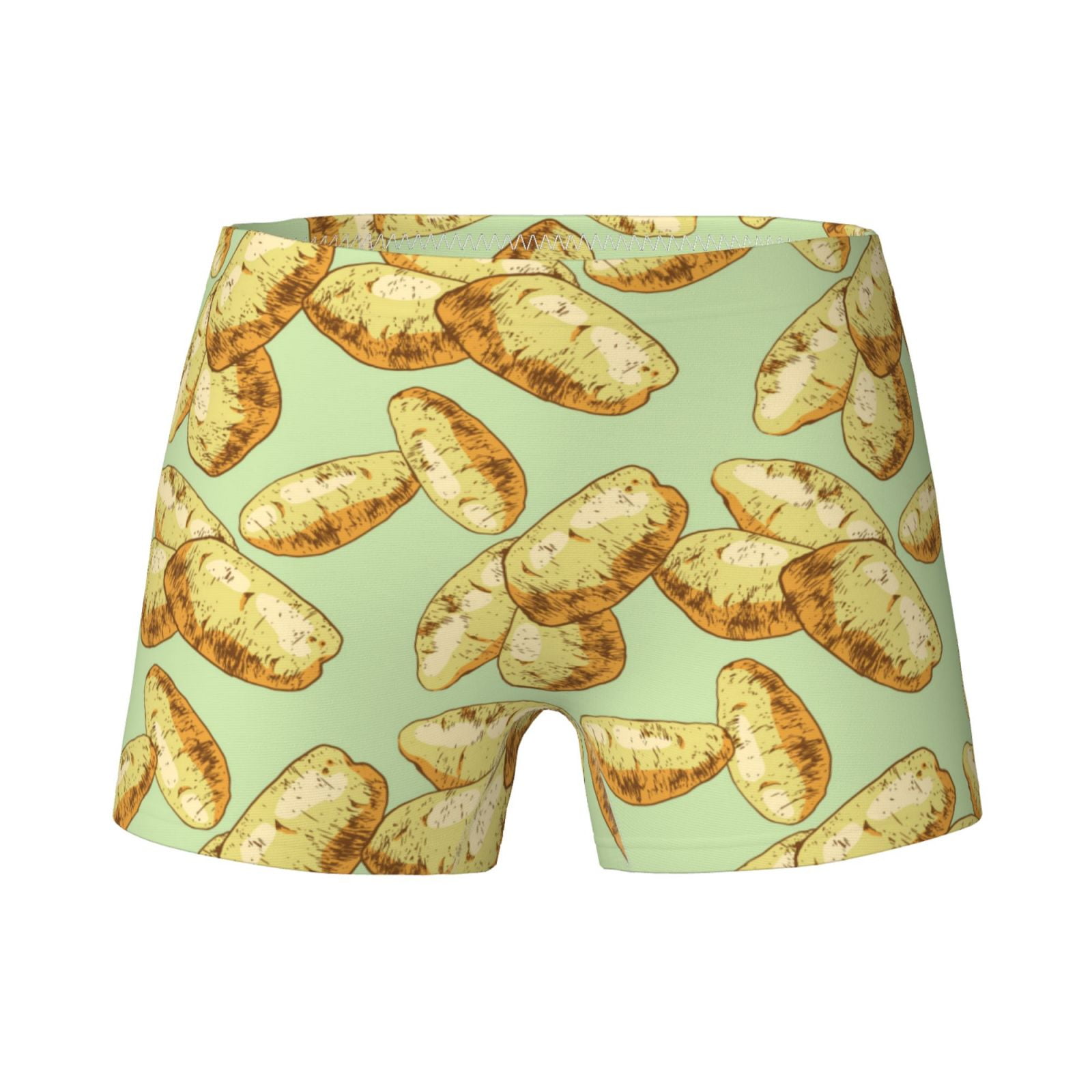 Teen Girls Underwear - Potato Pattern funny Soft Cotton Boxer Briefs ...