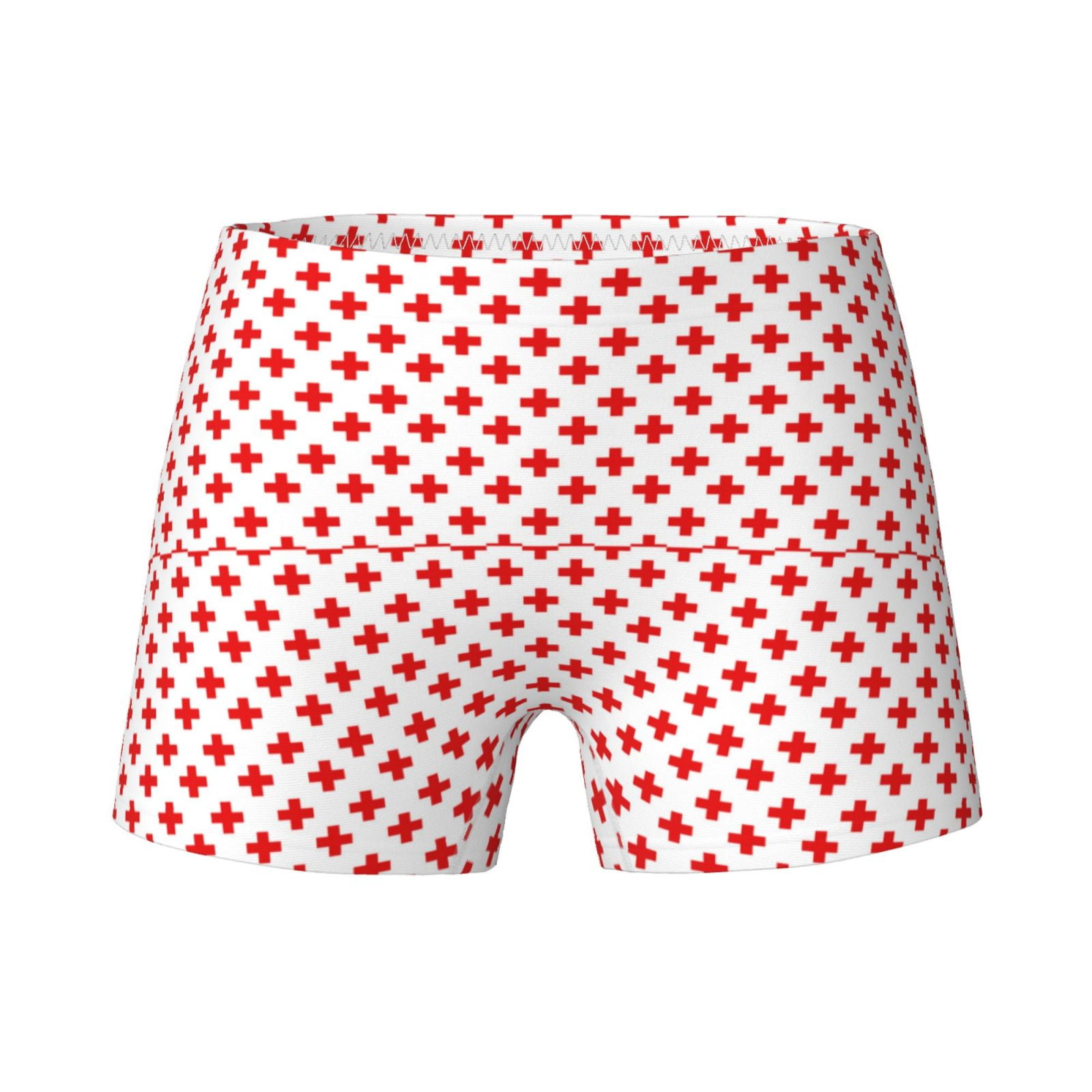 Teen Girls Underwear - Red Cross Soft Cotton Boxer Briefs Panties for ...