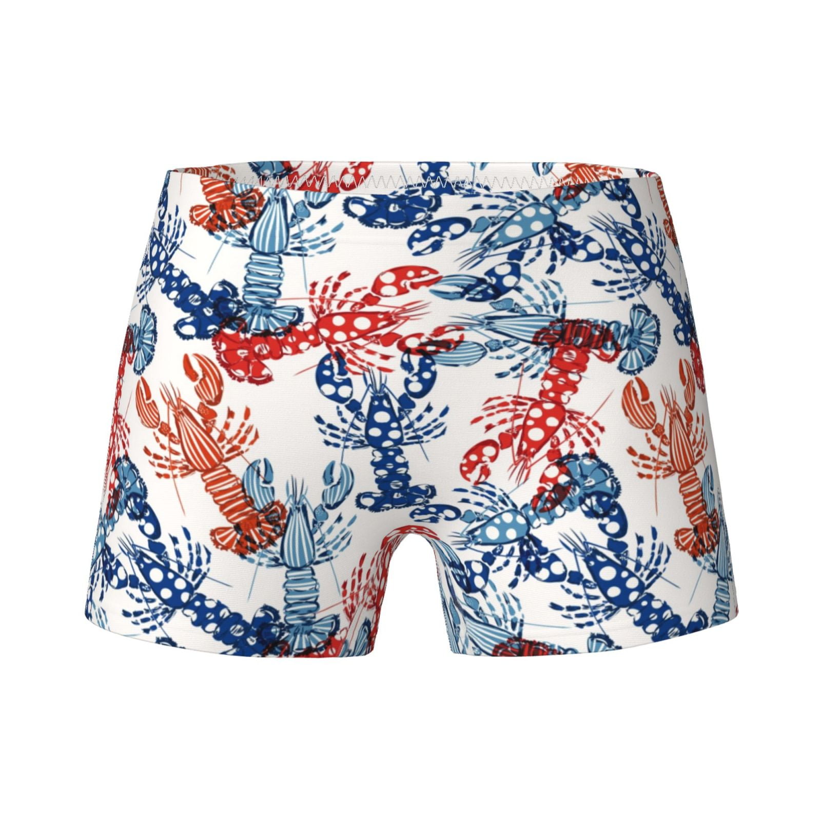Teen Girls Underwear - Red Lobster Soft Cotton Boxer Briefs Panties for ...