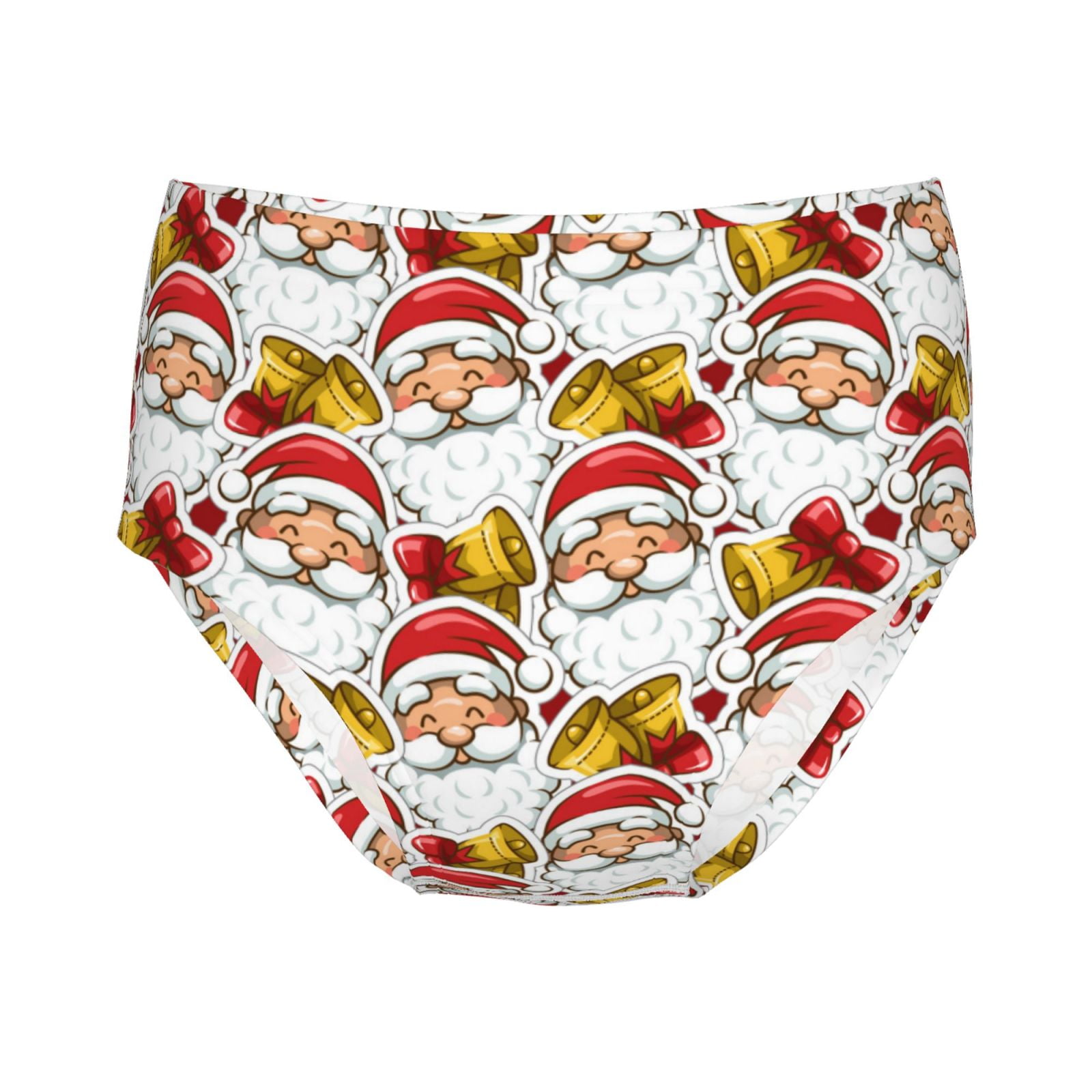 Teen Girls Underwear - Santa Claus bells Soft Cotton Briefs Panties for ...