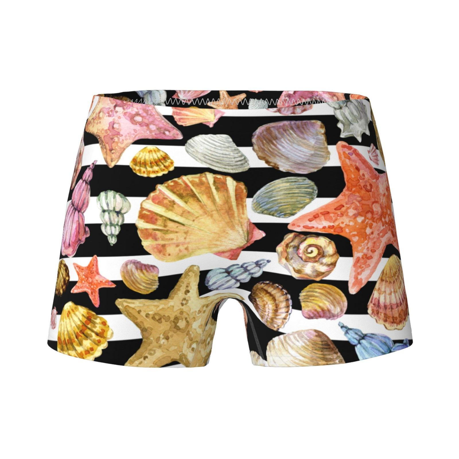 Teen Girls Underwear - Sea Shell Soft Cotton Boxer Briefs Panties for ...