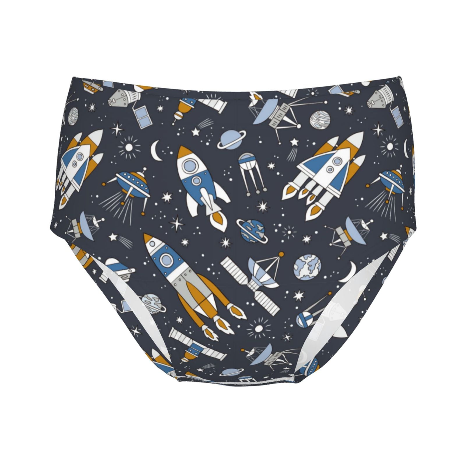 Teen Girls Underwear - Space Cars Soft Cotton Briefs Panties for Teens Breathable Panty Girls ...