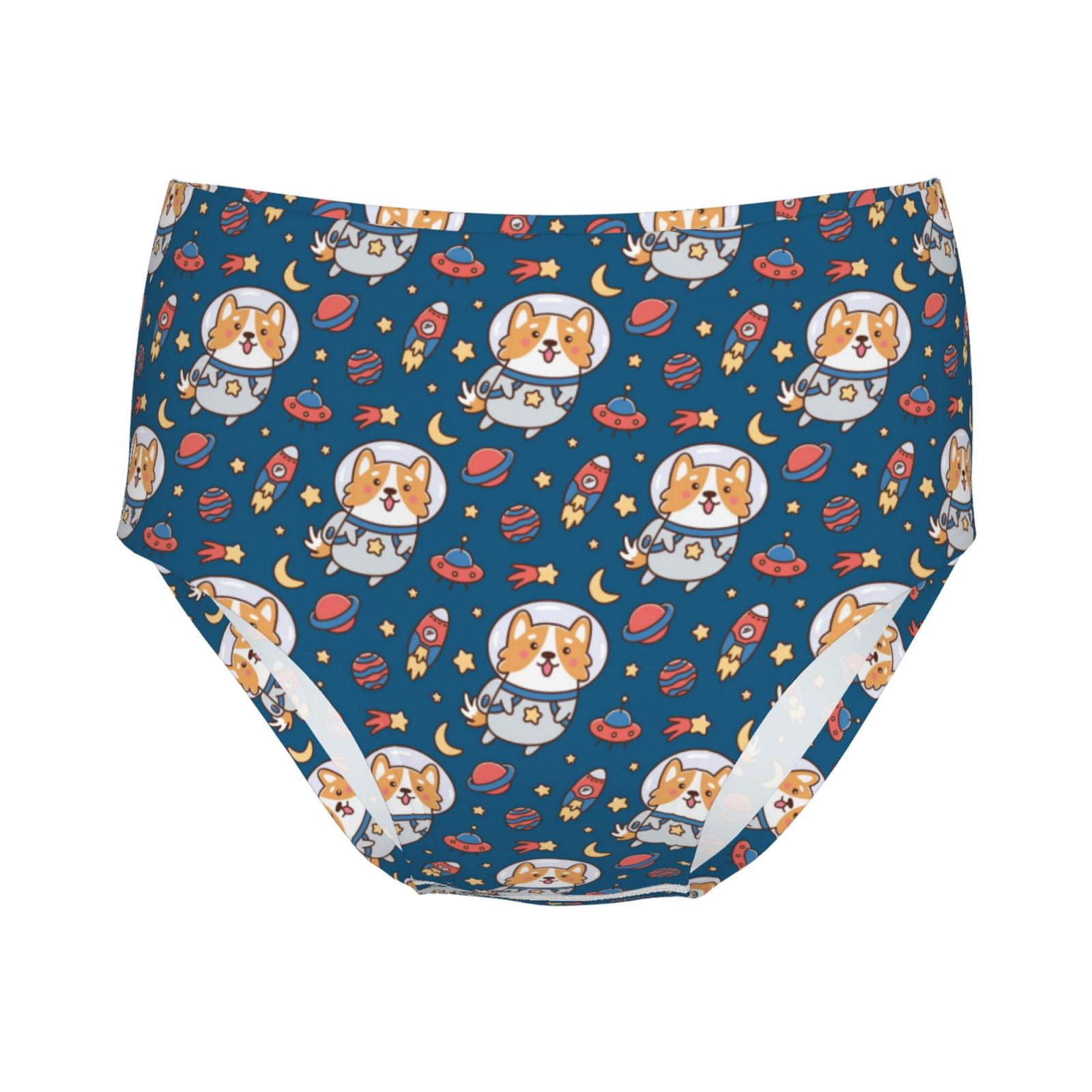 Teen Girls Underwear - Space puppy Soft Cotton Briefs Panties for Teens Breathable Panty Girls ...