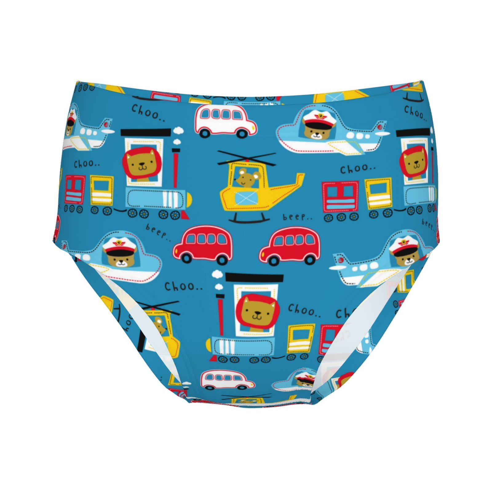 Teen Girls Underwear - Transportations Cute Animals Soft Cotton Briefs ...