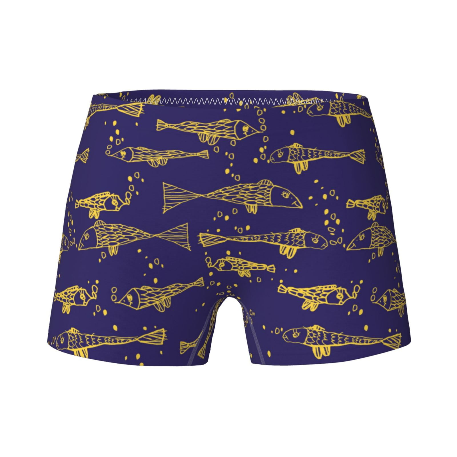 Teen Girls Underwear - cartoon golden fish Cotton Soft Boxer Briefs ...