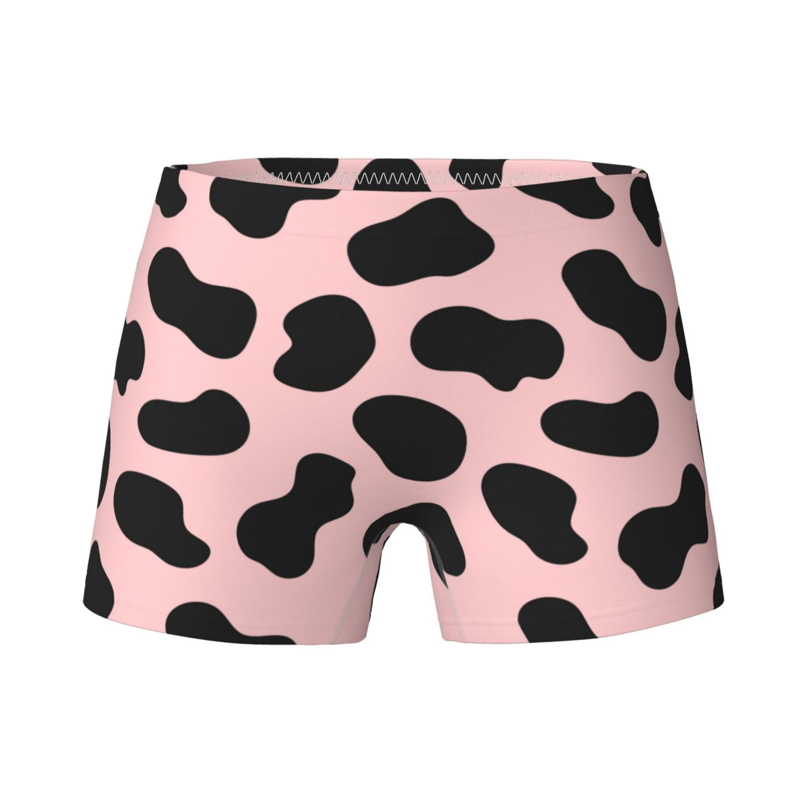 Teen Girls Underwear - cow spots Cute girly print Soft Cotton Boxer ...