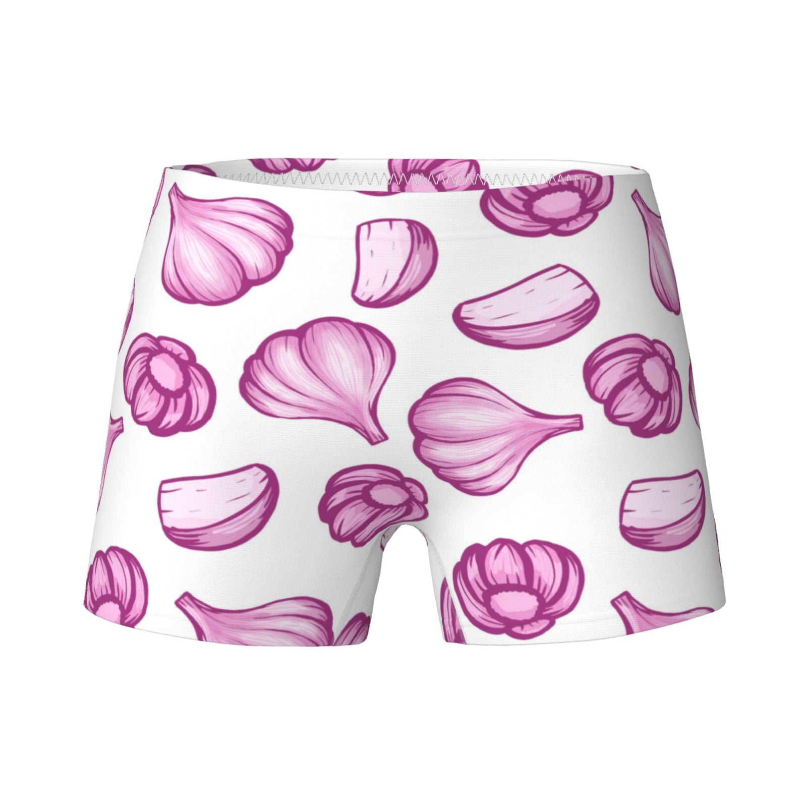 Teen Girls Underwear - garlic cloves purple Soft Cotton Boxer Briefs ...