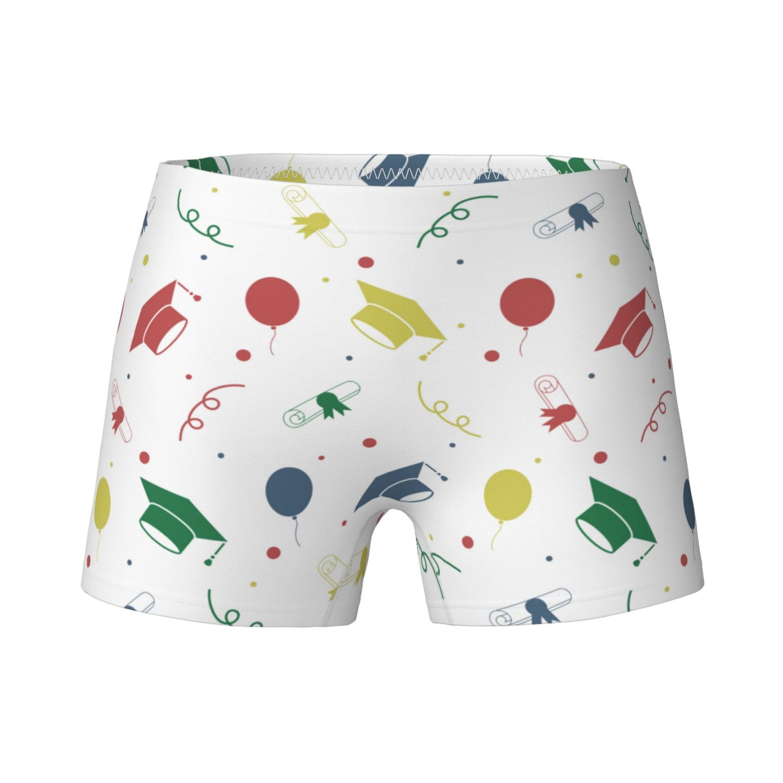 Teen Girls Underwear - graduation hat Soft Cotton Boxer Briefs Panties ...