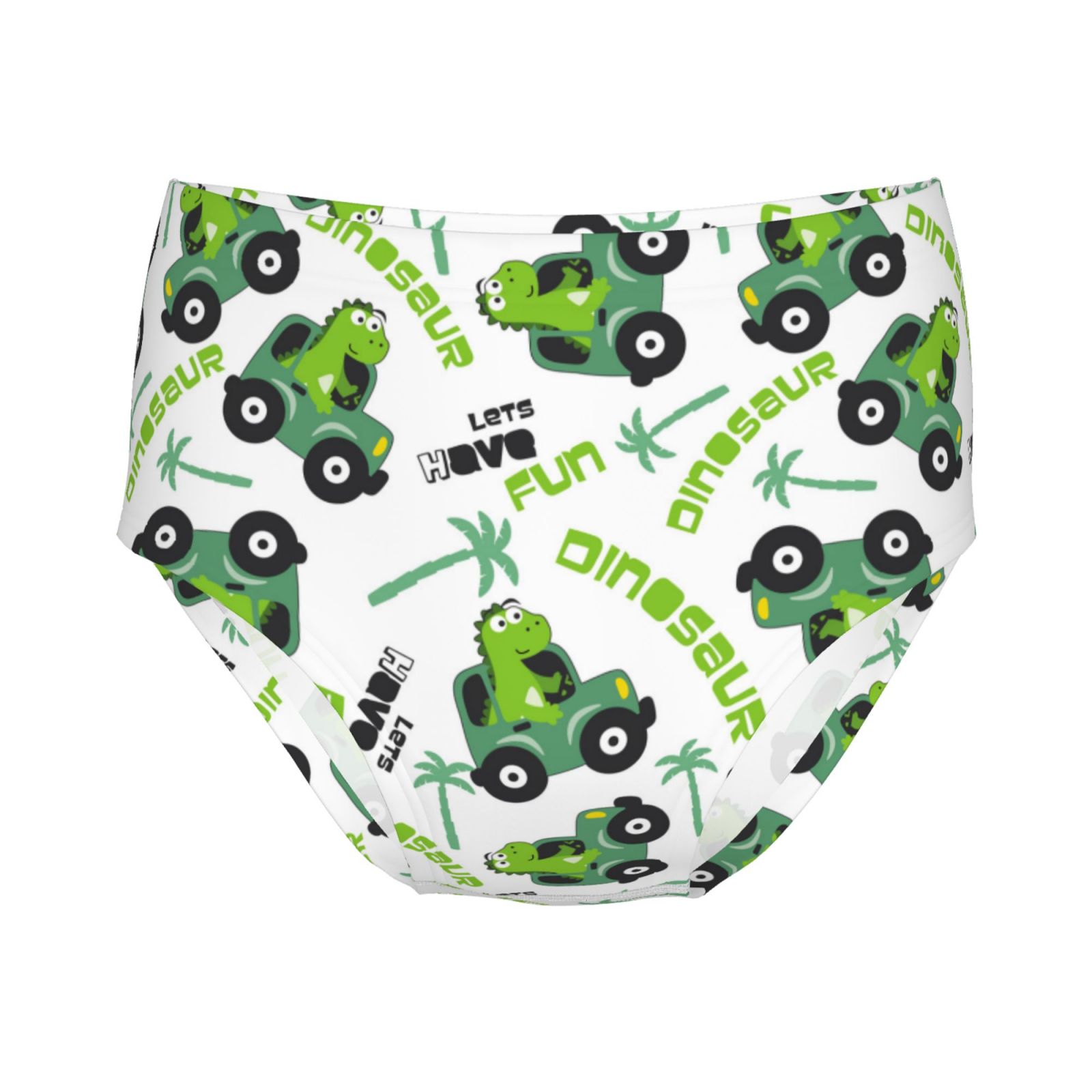 Teen Girls Underwear - green rainbow car Soft Cotton Briefs Panties for ...