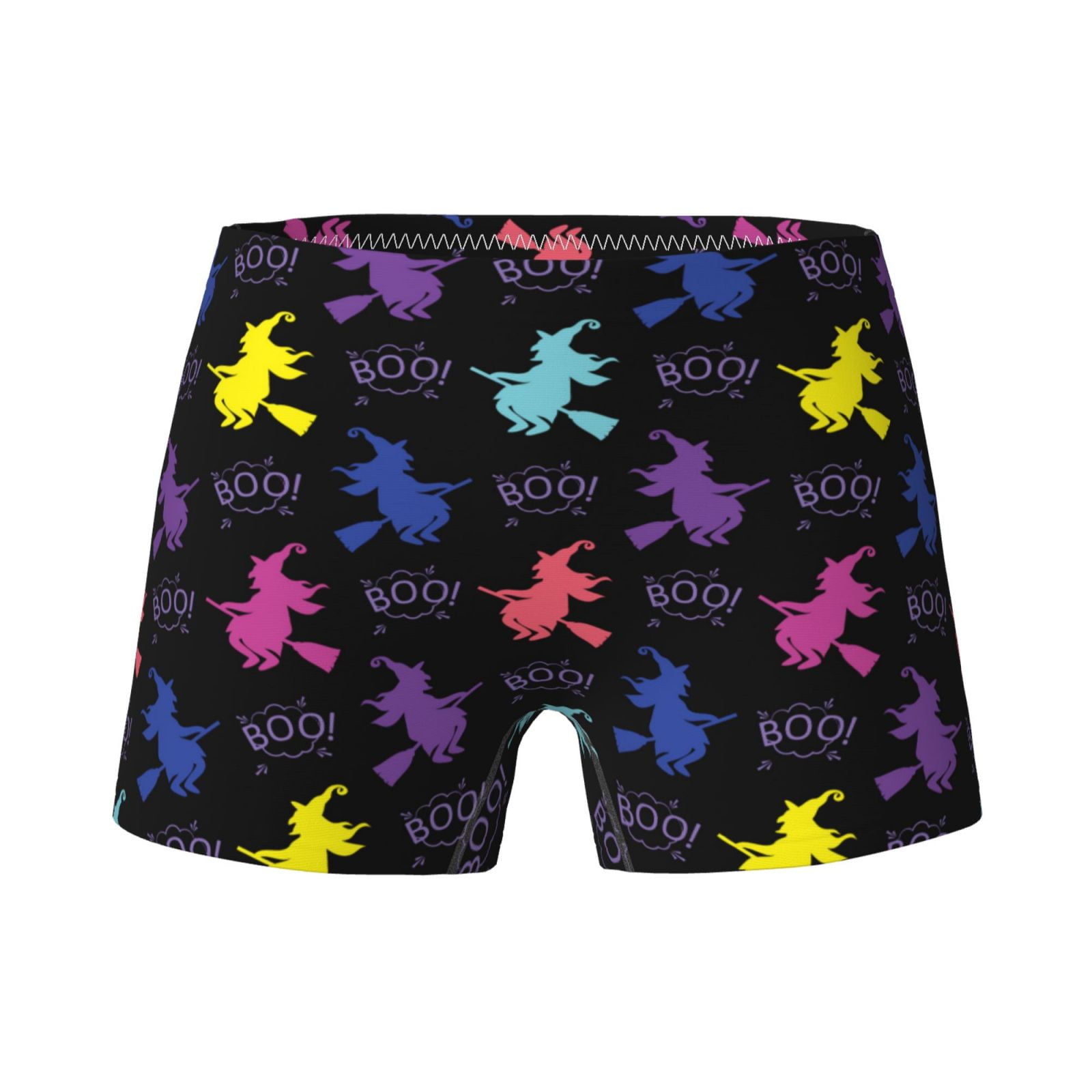 Teen Girls Underwear - halloween boo witch colorful Soft Cotton Boxer ...
