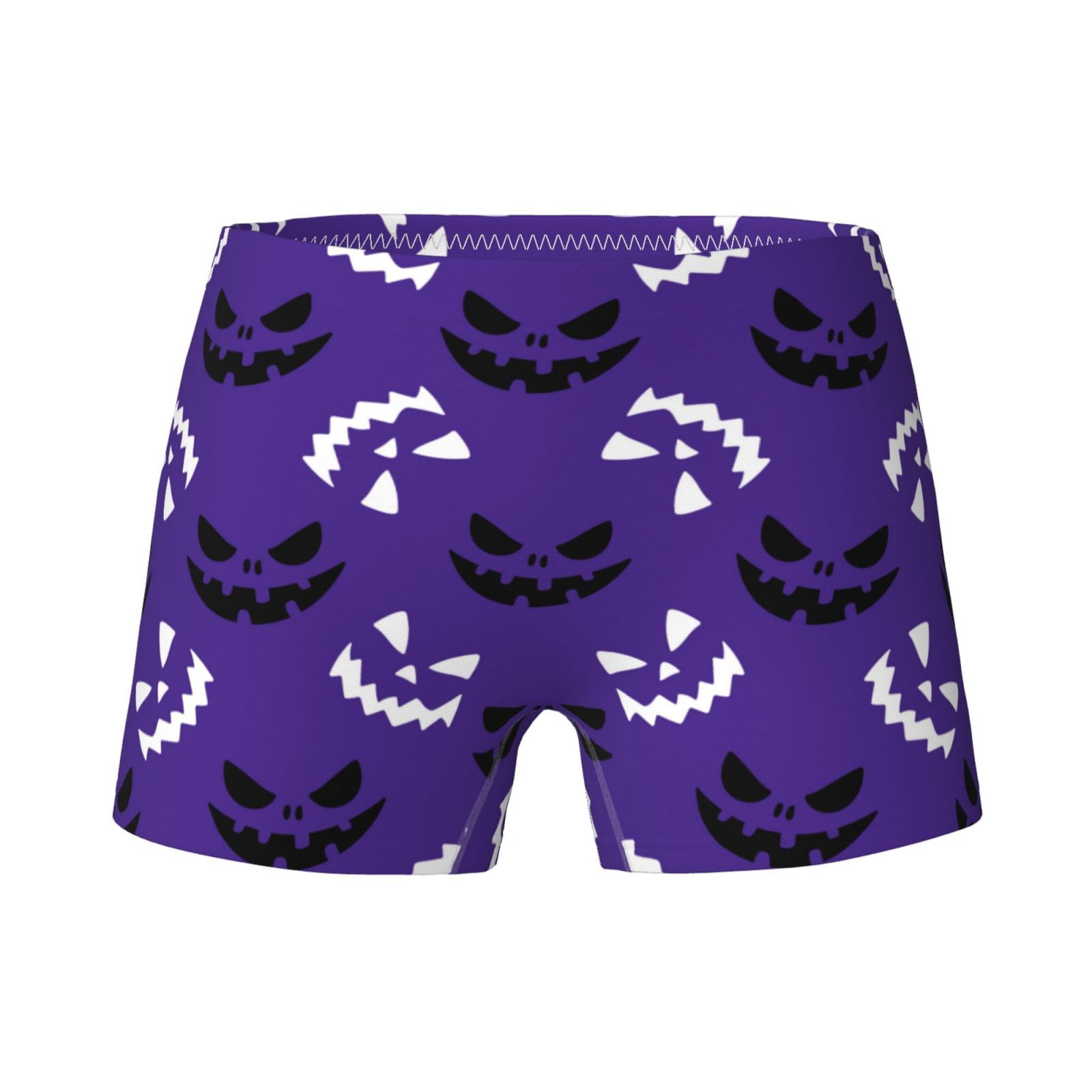 Teen Girls Underwear - halloween ghost patterns Soft Cotton Boxer ...