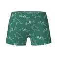 Teen Girls Underwear - math formula equation Soft Cotton Boxer Briefs ...