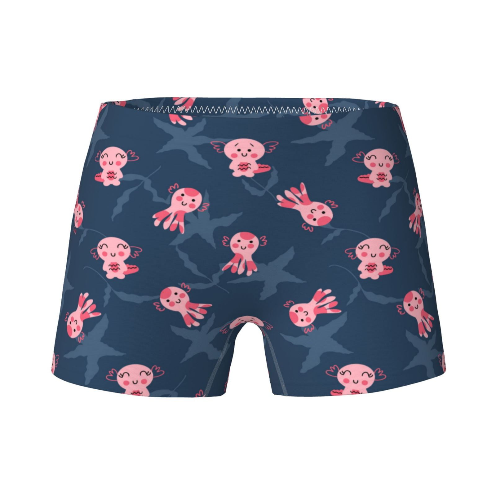 Teen Girls Underwear - octopus Axolotl funny Soft Cotton Boxer Briefs ...