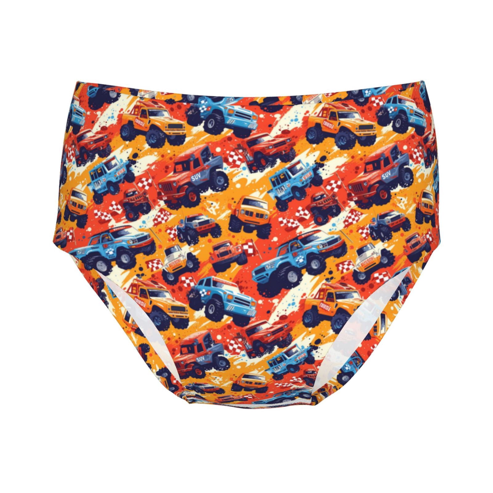 Teen Girls Underwear - off road racing car SUV Soft Cotton Briefs ...