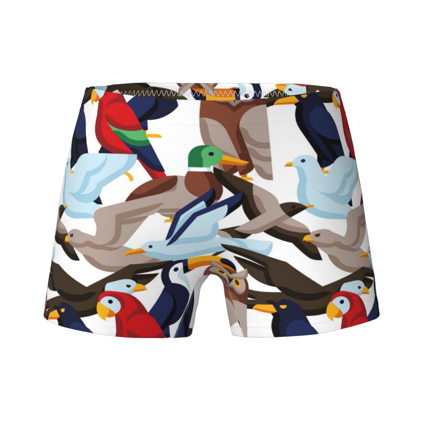 Teen Girls Underwear - parrot owl Soft Cotton Boxer Briefs Panties for ...