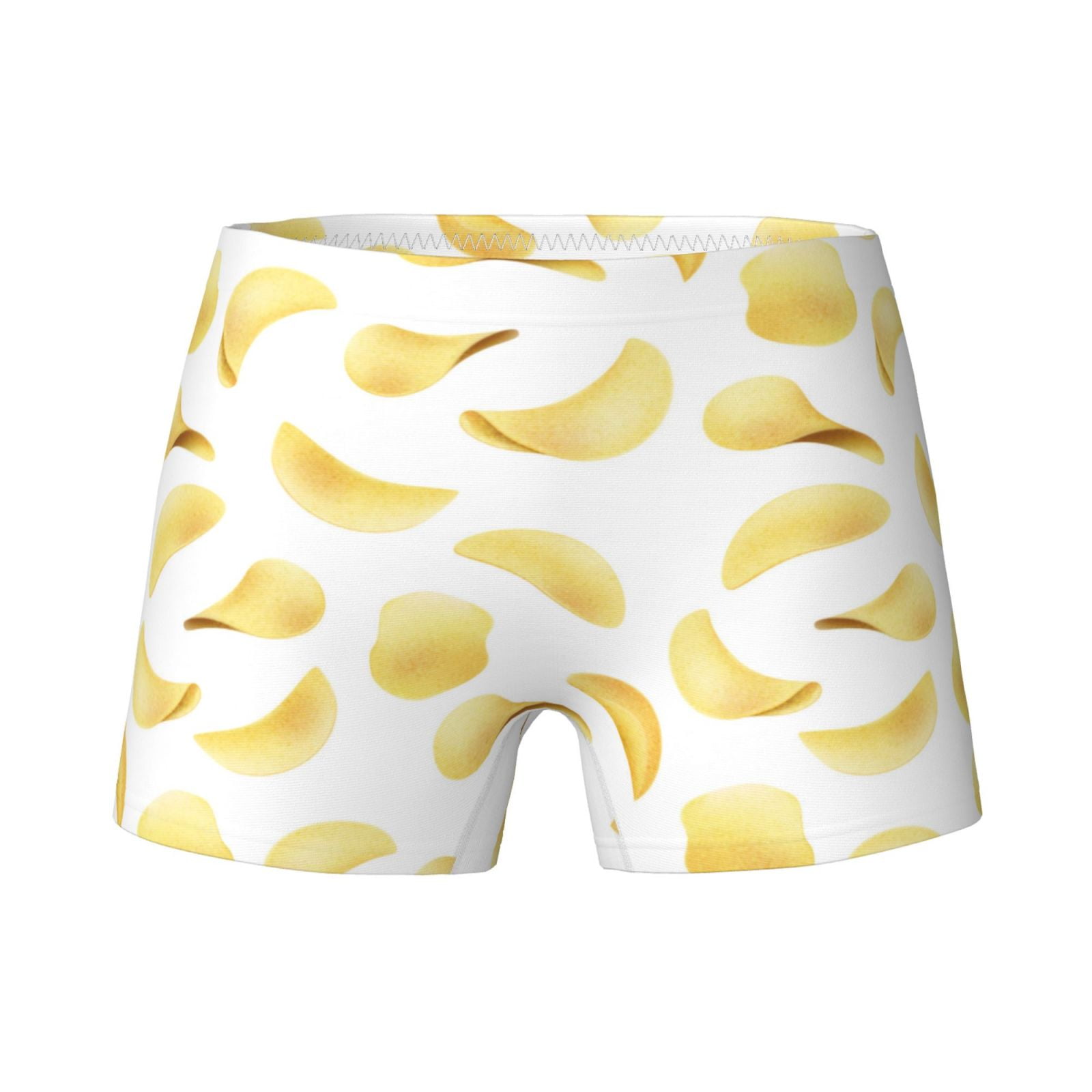 Teen Girls Underwear - potato chips Soft Cotton Boxer Briefs Panties ...