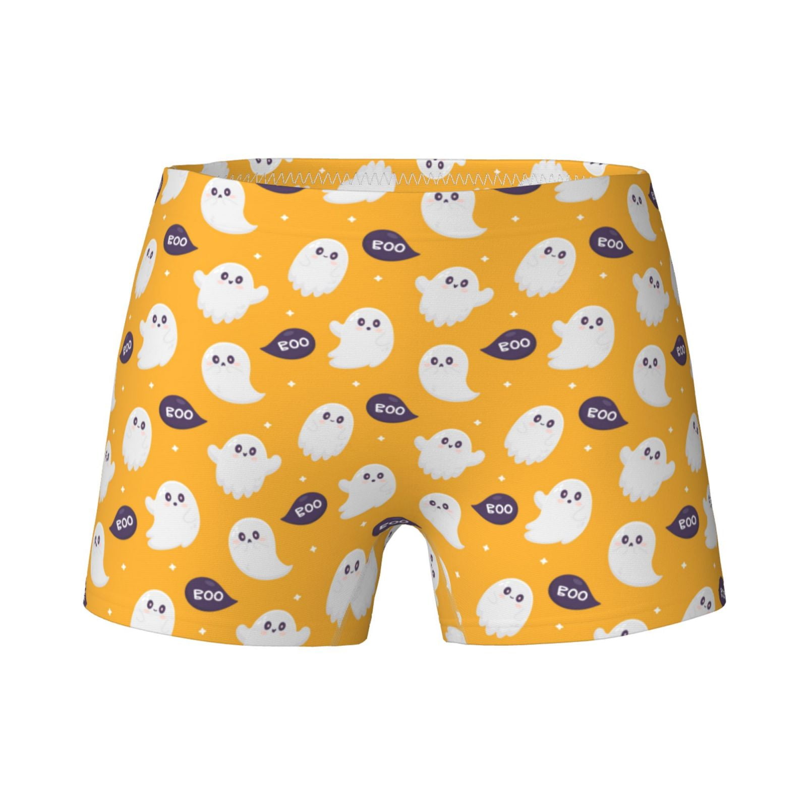 Teen Girls Underwear - spooky halloween cute Soft Cotton Boxer Briefs ...