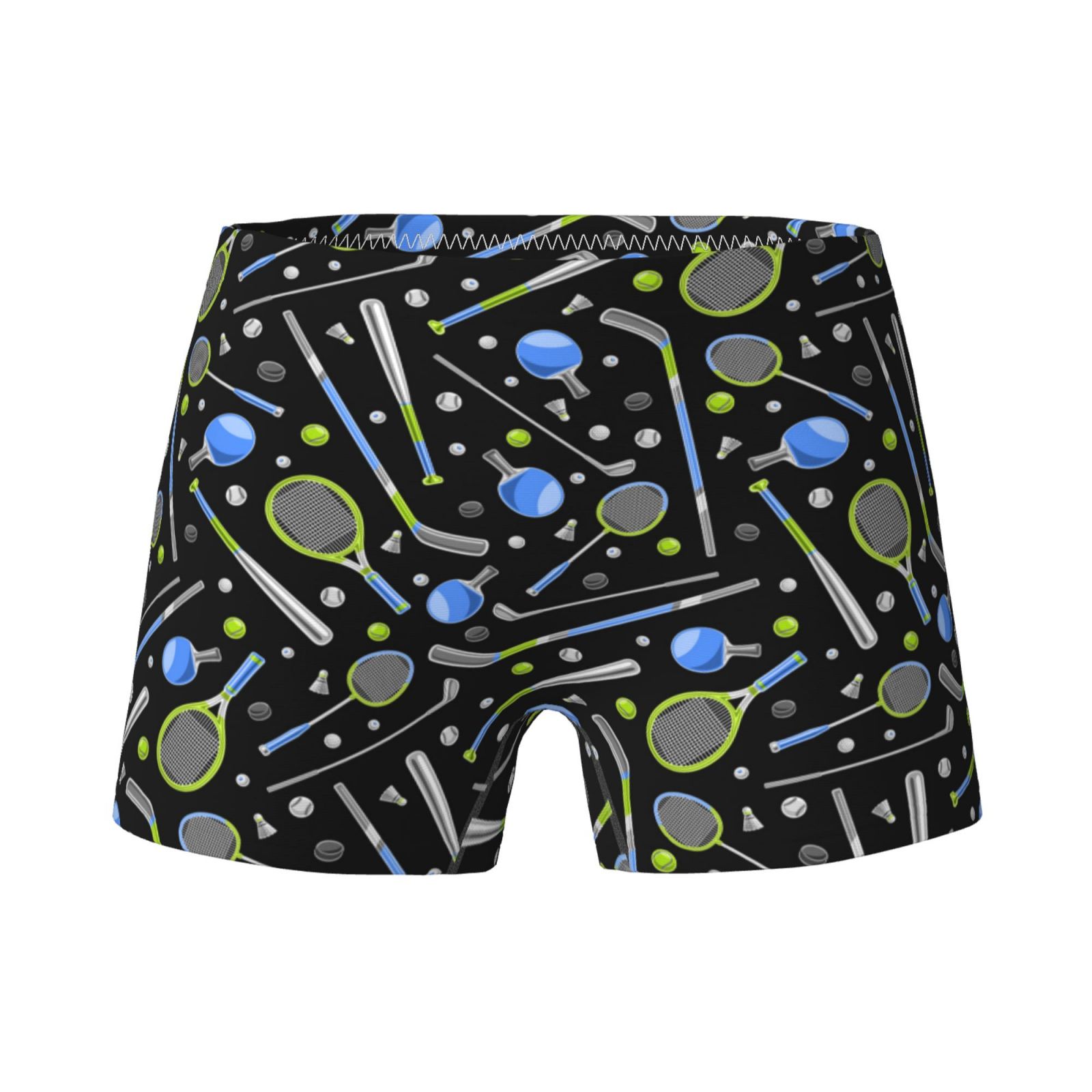 Teen Girls Underwear - tennis rackets hockey sticks Soft Cotton Boxer ...