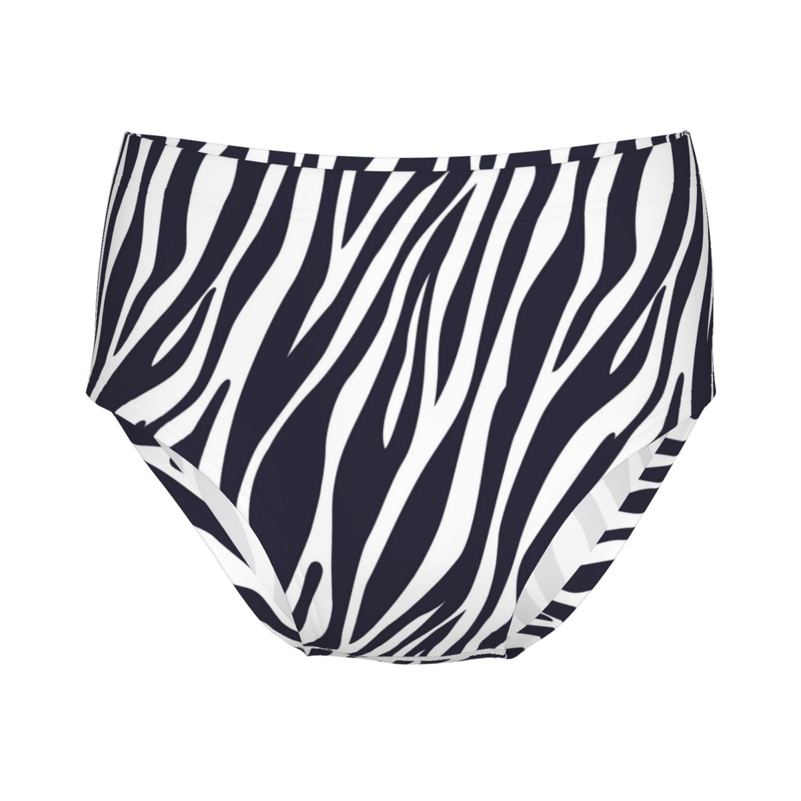 Teen Girls Underwear - zebra print black white print Soft Cotton Briefs ...